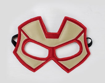 Red Superhero Mask | Etsy