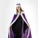 Royal King or Queen Cloak With Plush Trim and Metal Clasp - Etsy
