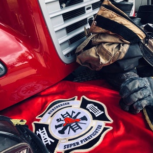 Super Firefighter Personalized Cape | Adult or Kids Superhero Cape for ...