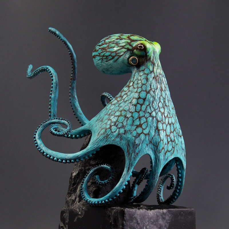 Octopus Sculpture - Etsy