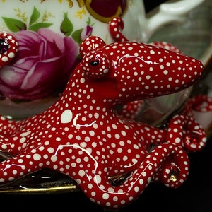 BUCKINGHAM No.33 Octopus Tea Cup Signature Series 3 Handmade Clay ...