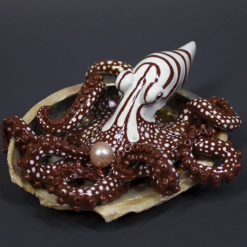 Octopus Sculpture - Etsy