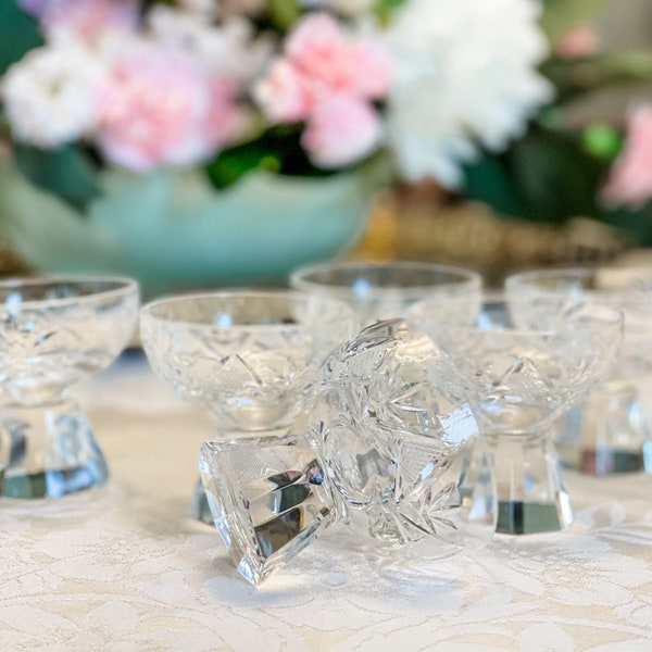 Cut Crystal Glasses - Etsy