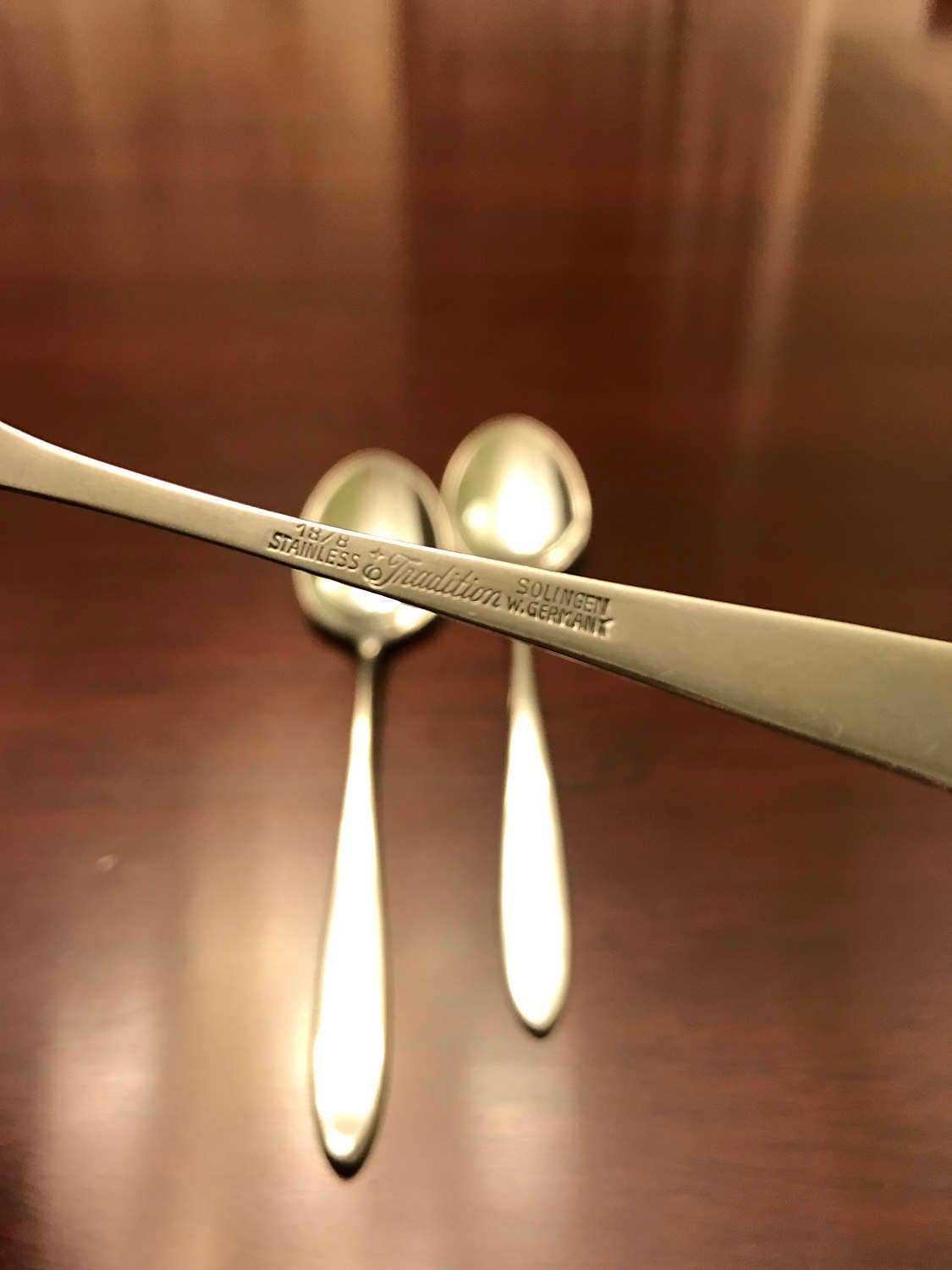 Solingen Traditions stainless 18/10 Spoons, Stylus Sears Mid Century ...