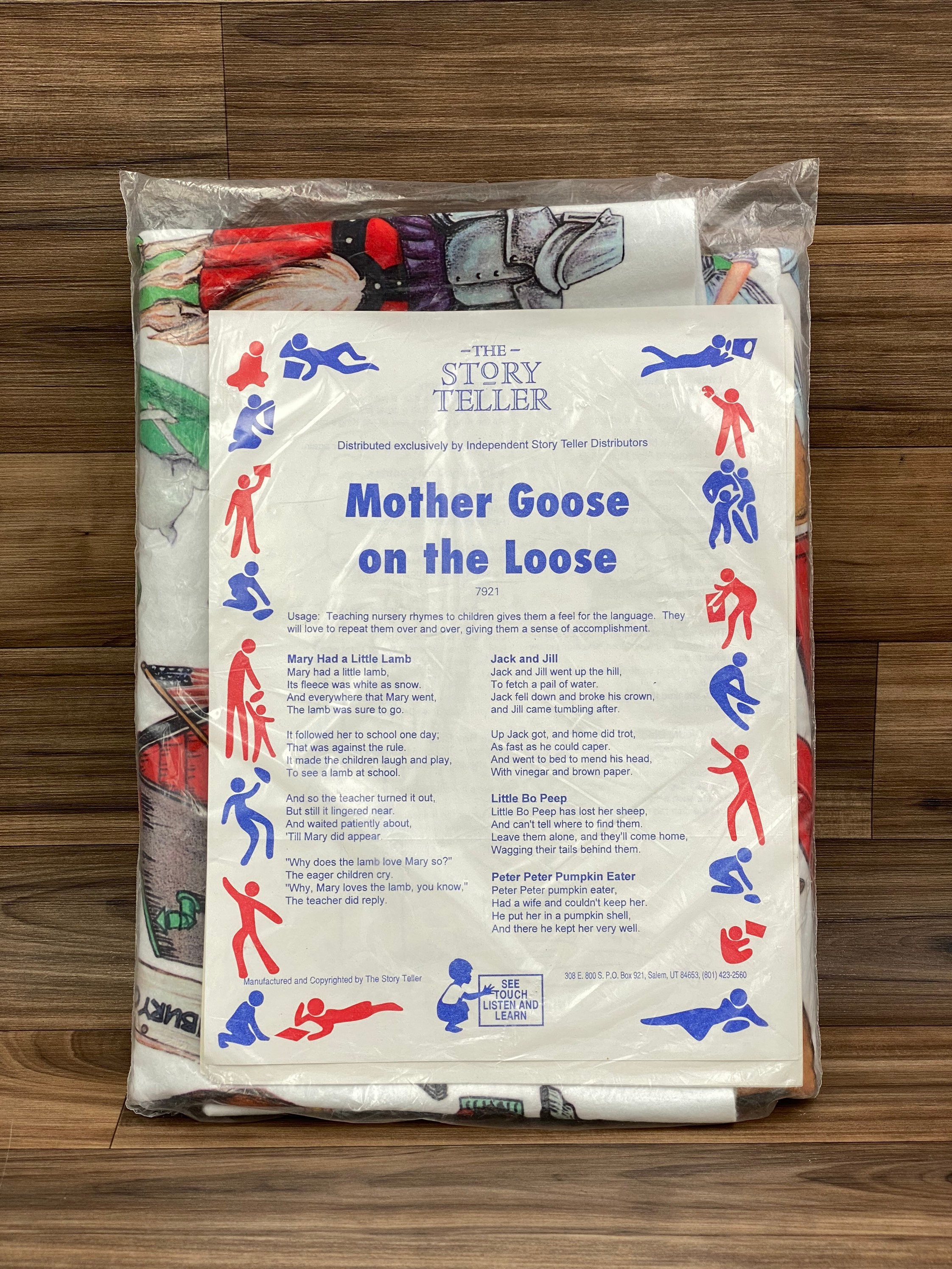 Vintage Nursery Rhymes Flannel graph set, The Story Teller, Mother ...