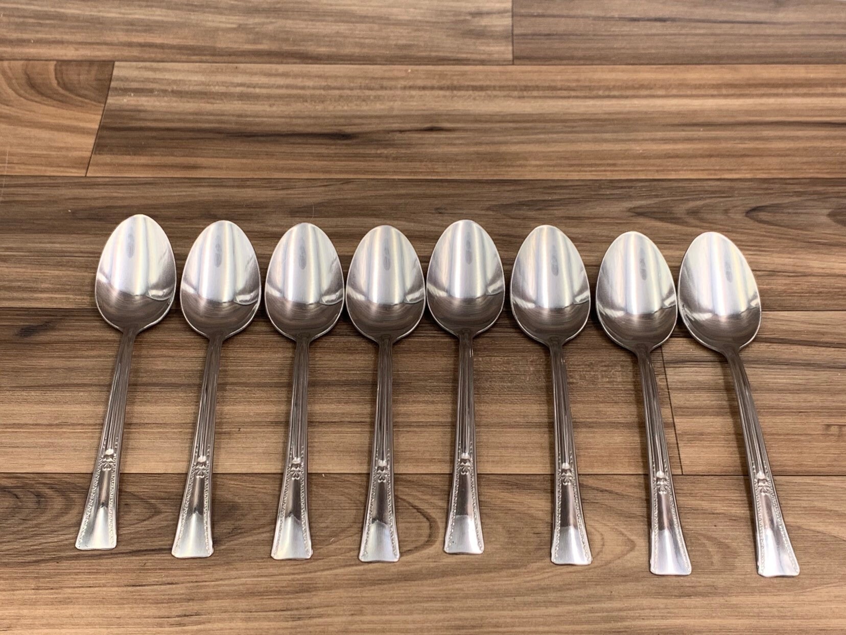 Vintage Stainless Flatware set, Service for 8 Silco Glamour Silverware ...