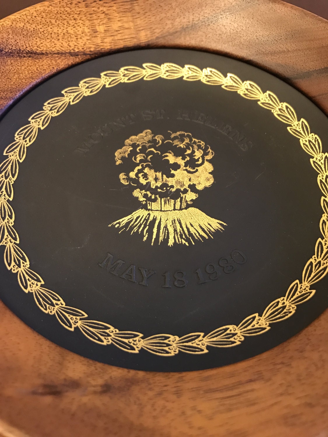 Mount St Helens Plate Washington State memorabilia, Wedgewood ...