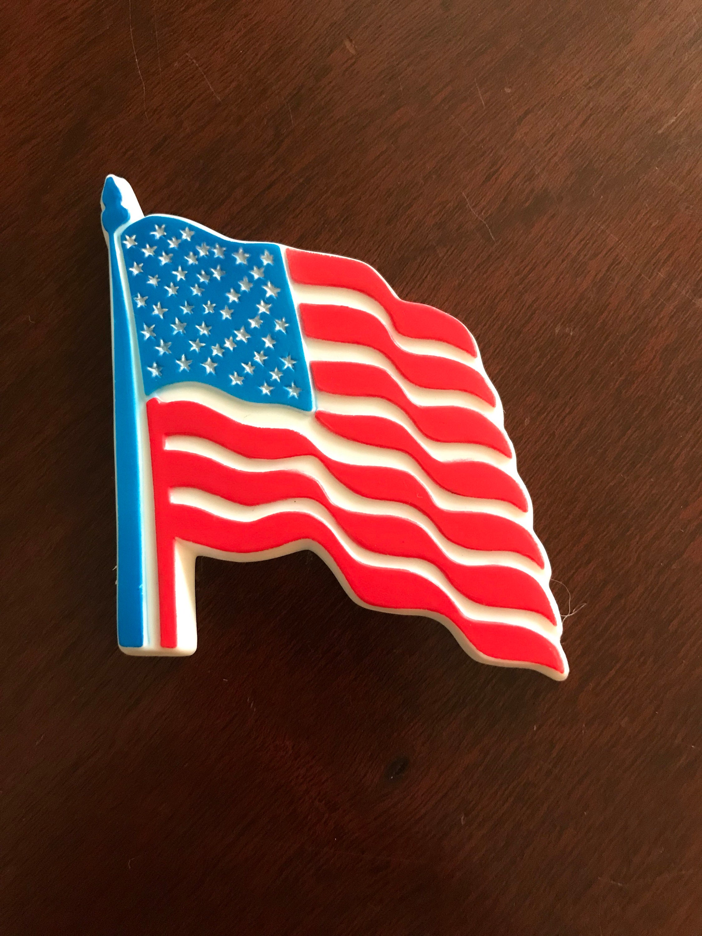 Vintage Wilton Cake topper American Flag cake top Patiotic cake topper ...