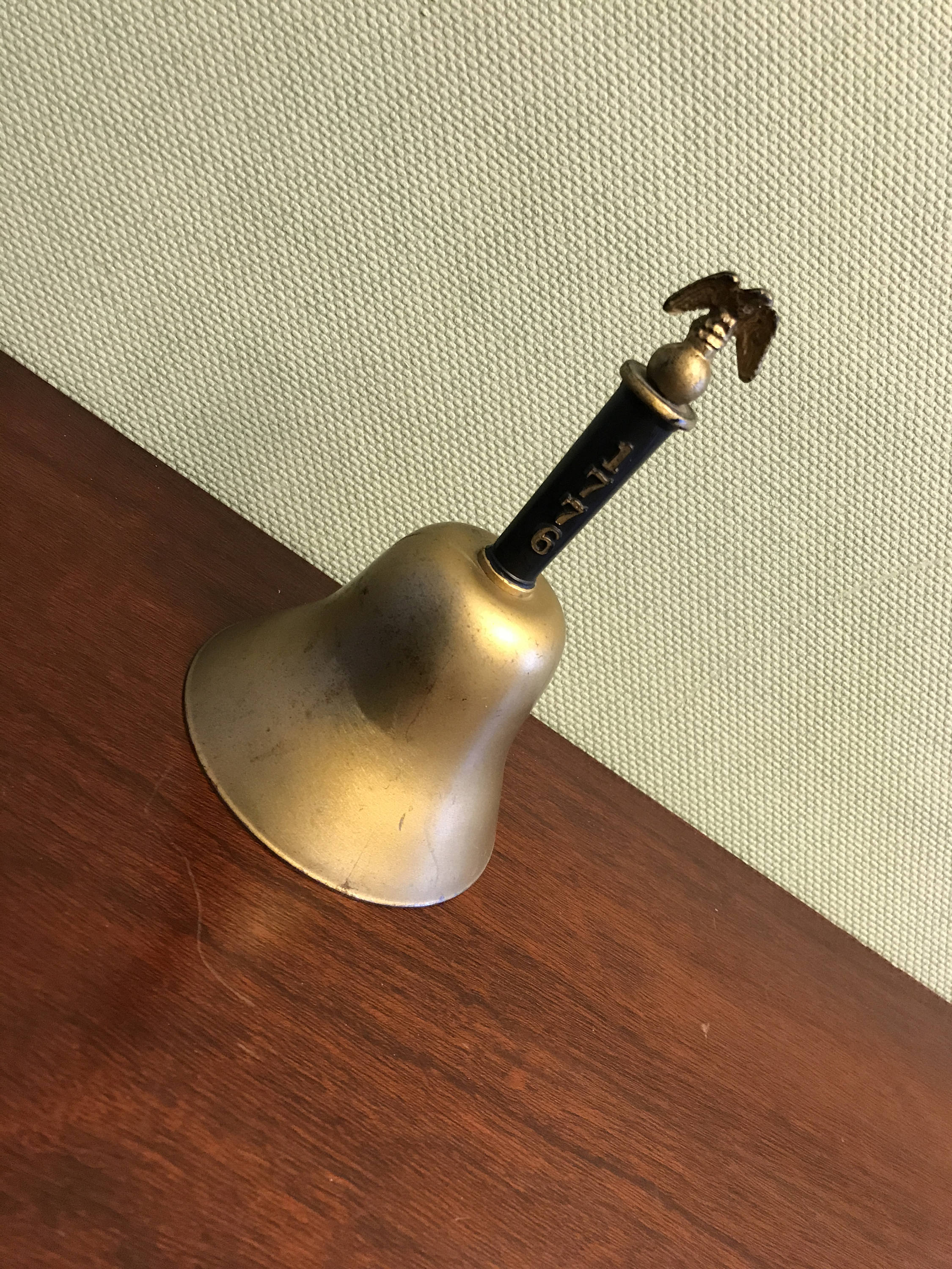 Vintage Eagle Bell, Bicentennial American Eagle metal bell, vintage ...