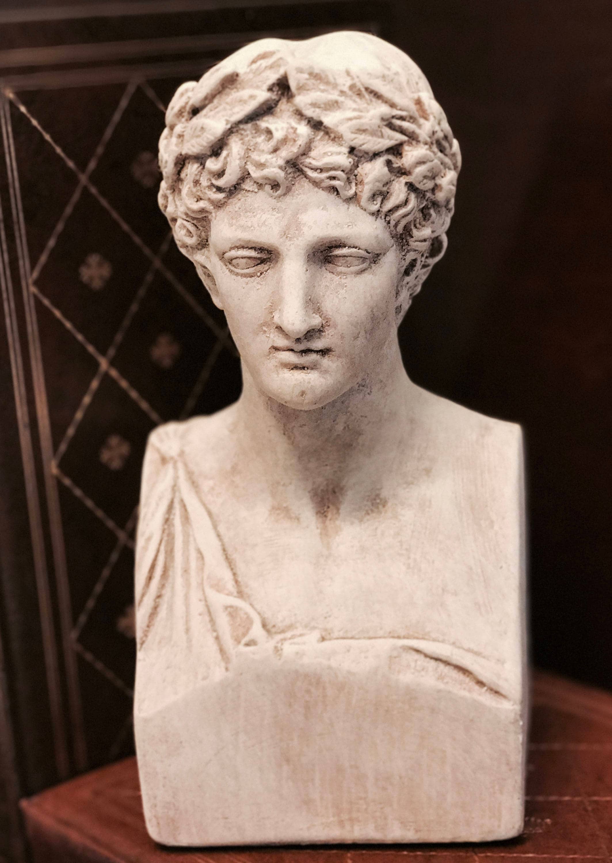 Grecian Bookends, Busts of Caesar Bookends, Plaster cast, Sculpted ...