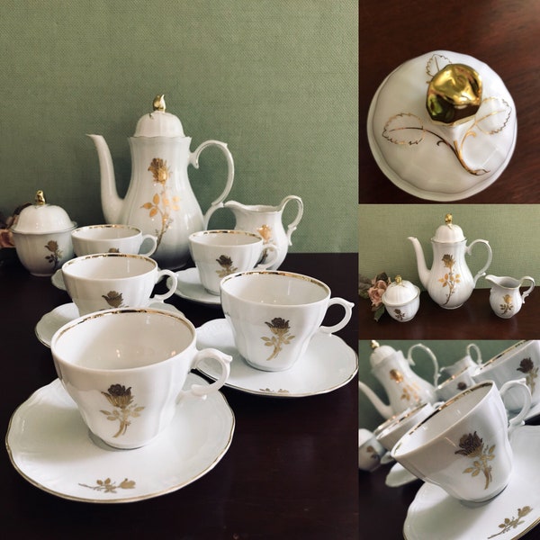 Bavaria Gold Tea Set - Etsy