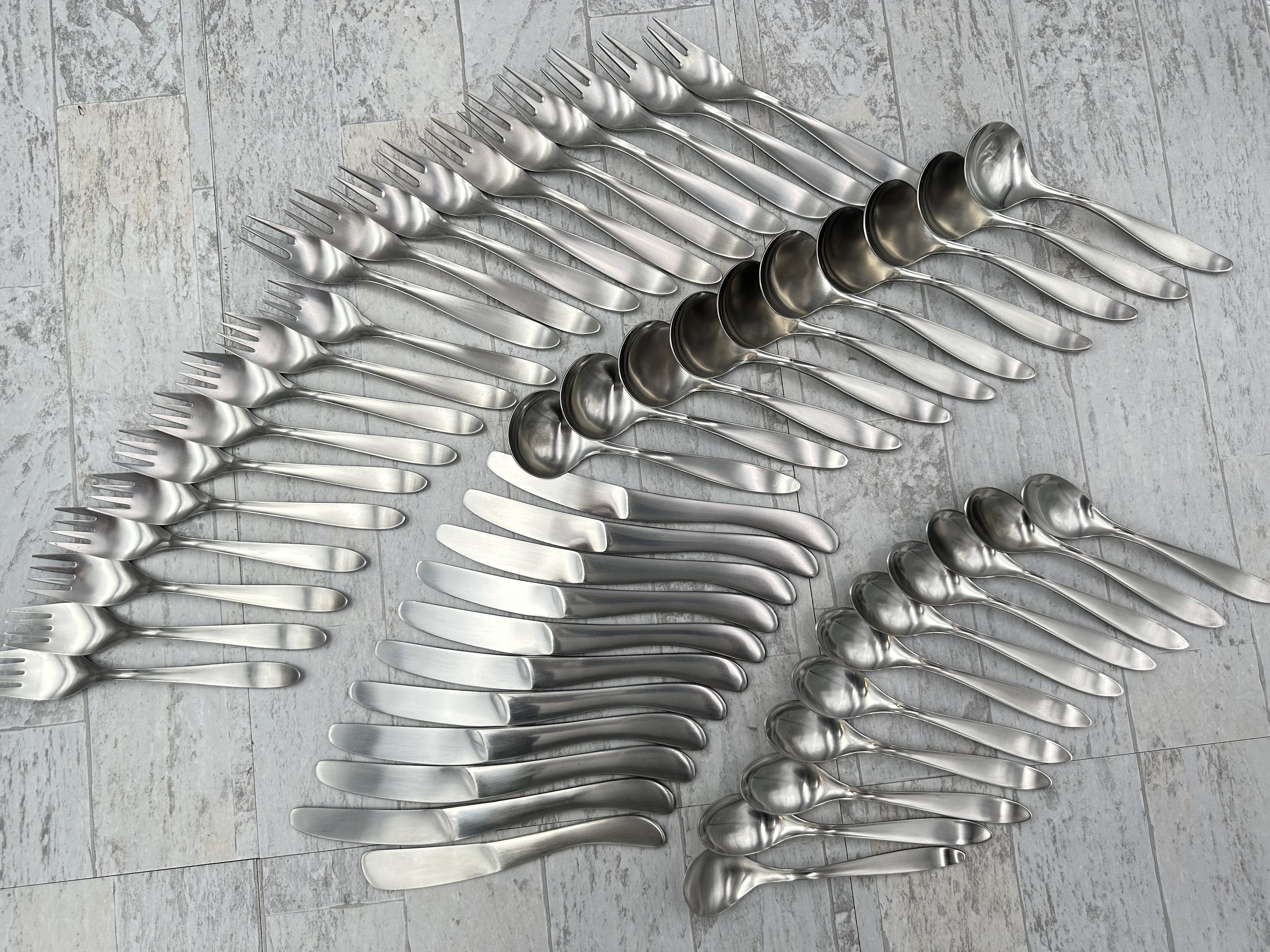 RARE Lauffer Design 1 Flatware by Towle MCM Designer Don Wallance ...