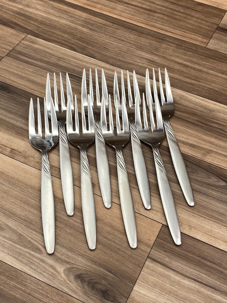 Vintage Flatware Set Service for 8 Silverware Set Gift for - Etsy