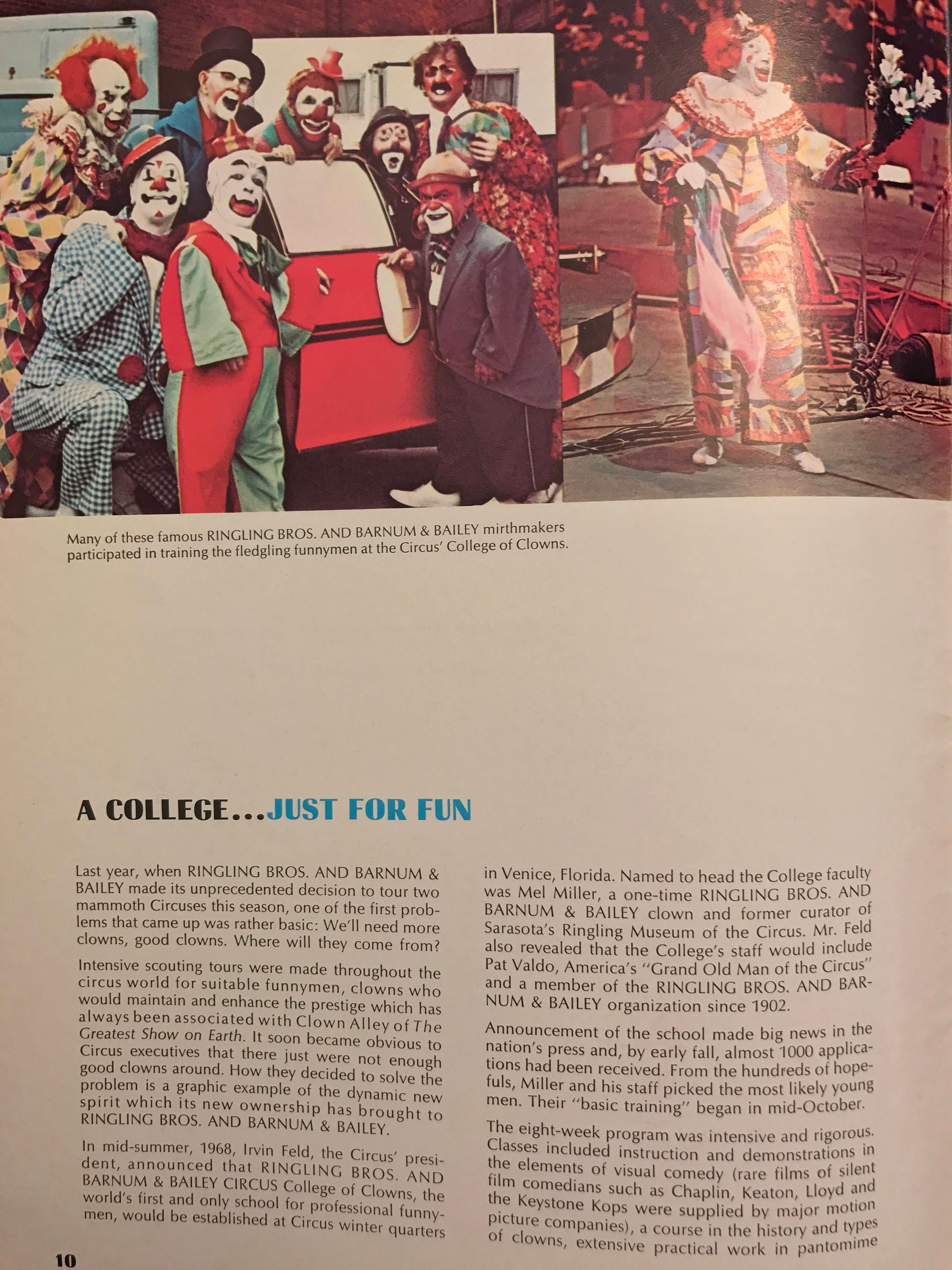 Vintage Circus Program, 99th Season Ringling Bros and Barnum Bailey ...