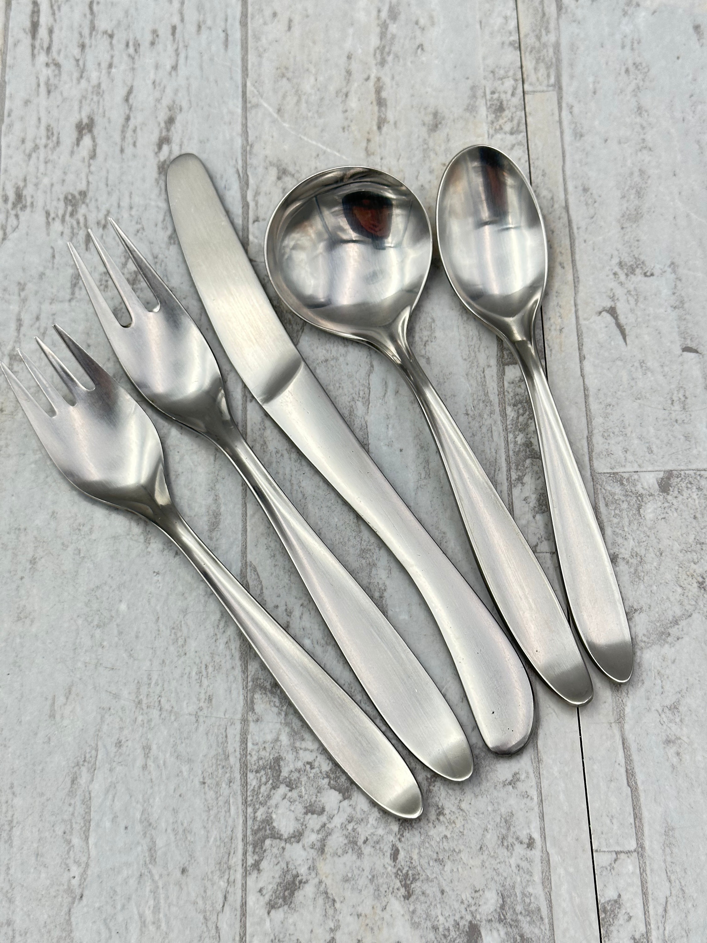 RARE Lauffer Design 1 Flatware by Towle MCM Designer Don Wallance ...