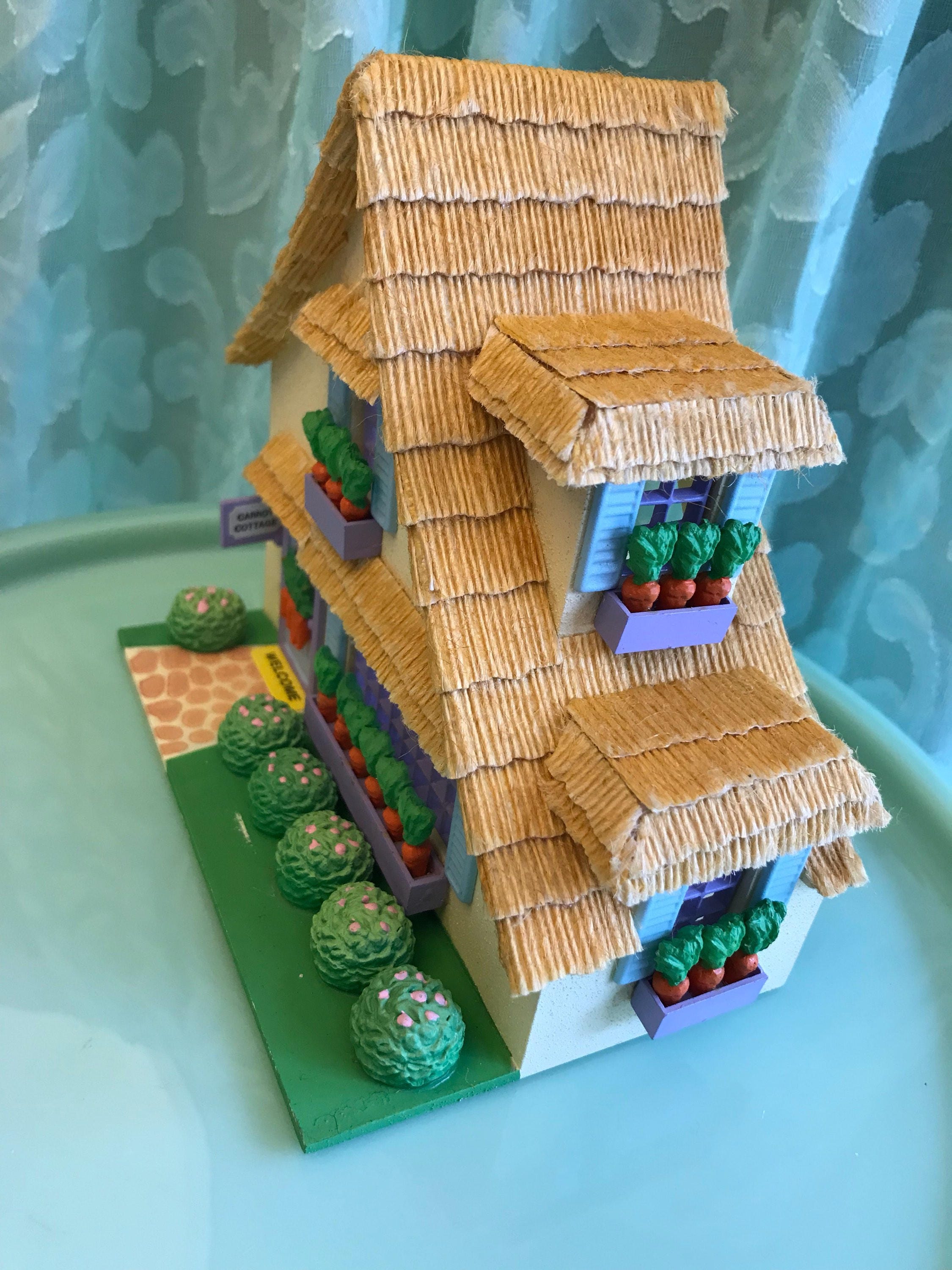 Dept 56 Easter Village Hide A Way Hollow Carrot Cottage, Easter Bunny ...