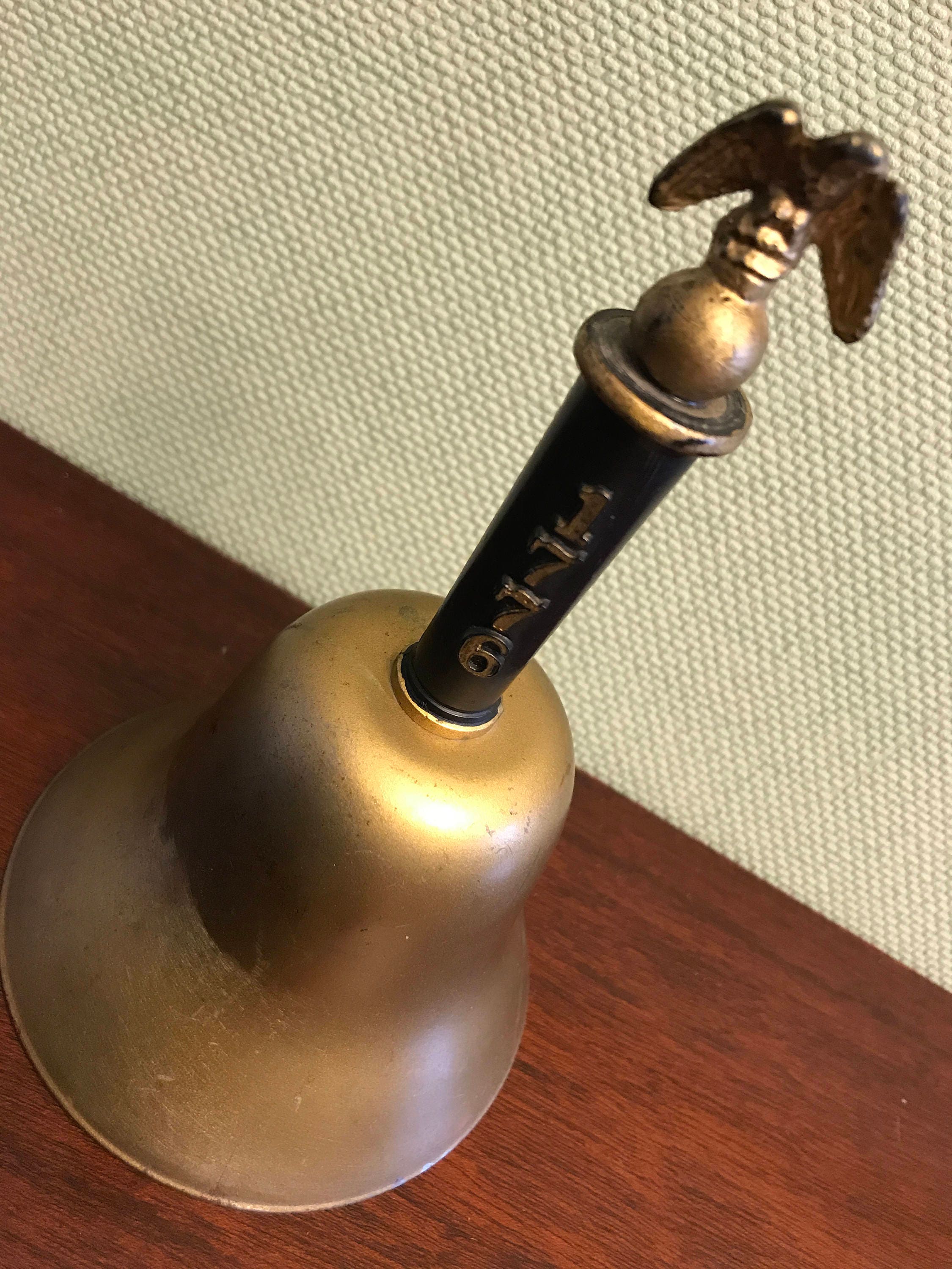 Vintage Eagle Bell, Bicentennial American Eagle metal bell, vintage ...