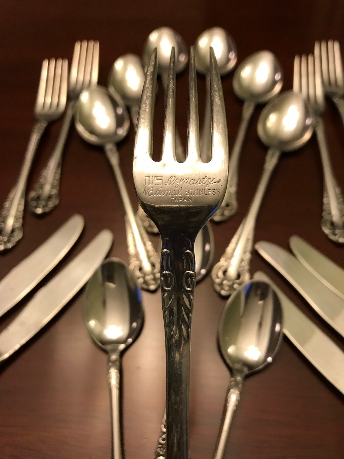 Dynasty stainless replacement flatware, Vintage Pattern Dynasty ...