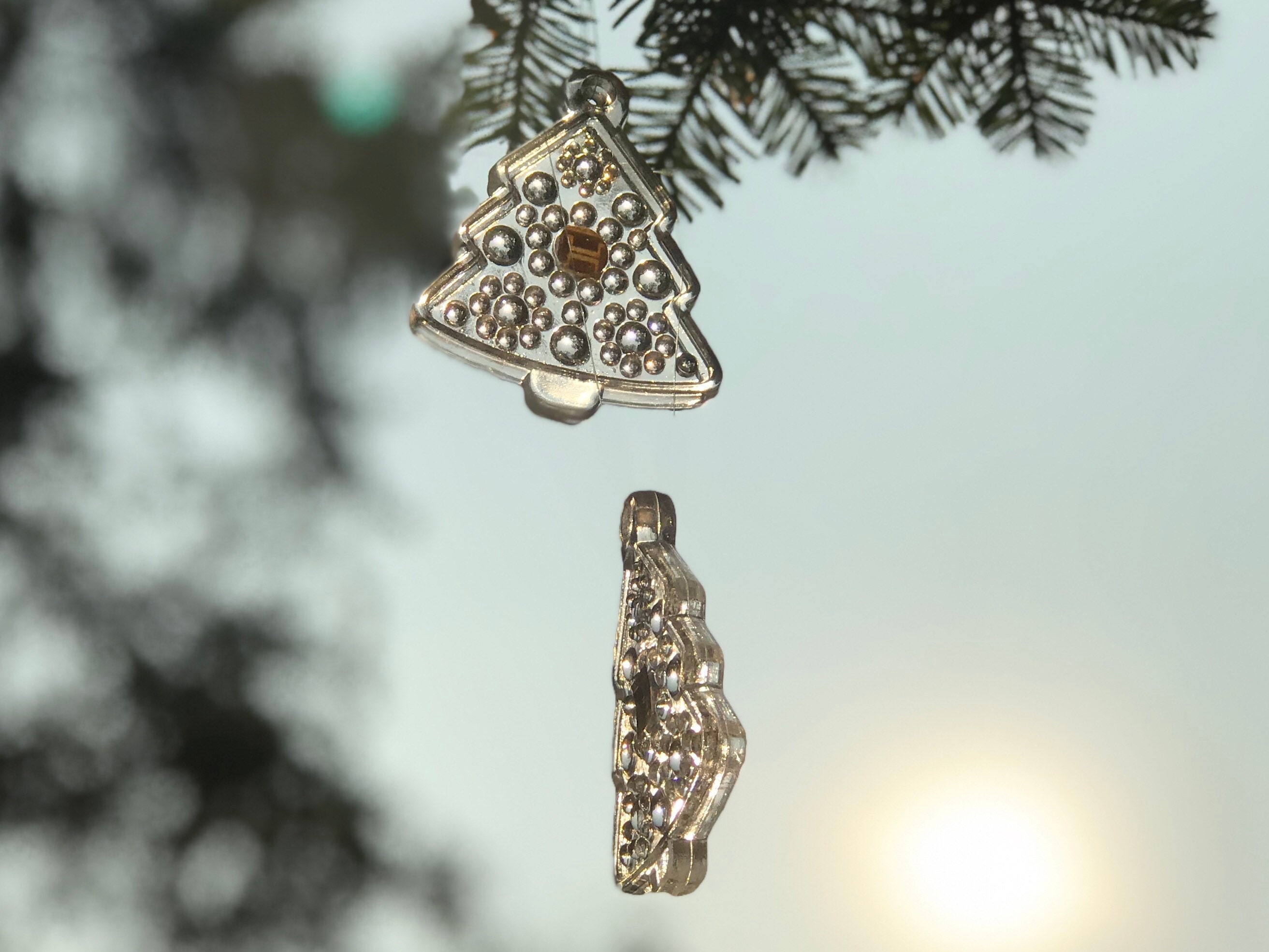 Vintage Hadeland Crystal Ornaments, Made in Norway, Grantre tree ...