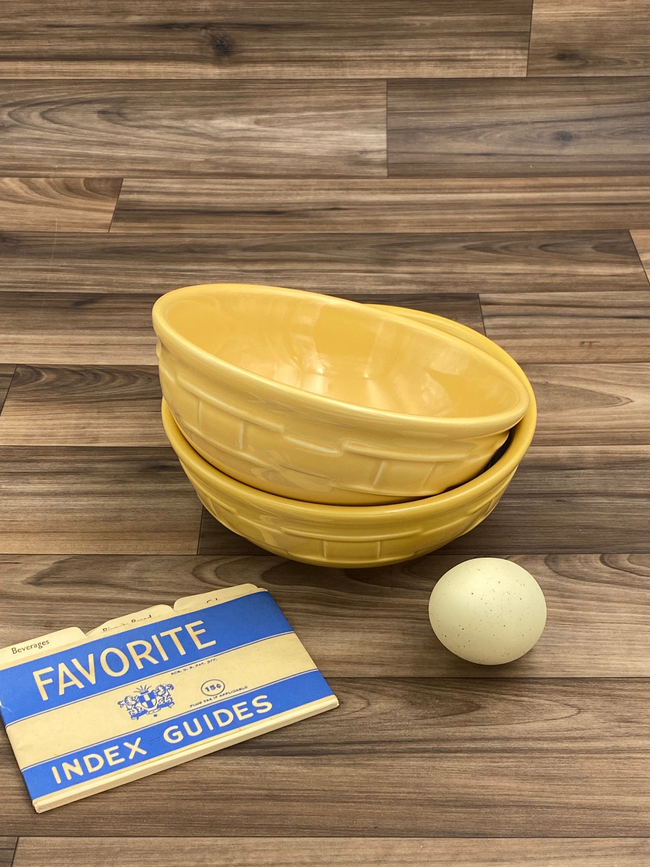 Vintage Longaberger Pottery Butternut Coupe Cereal Bowl Woven ...