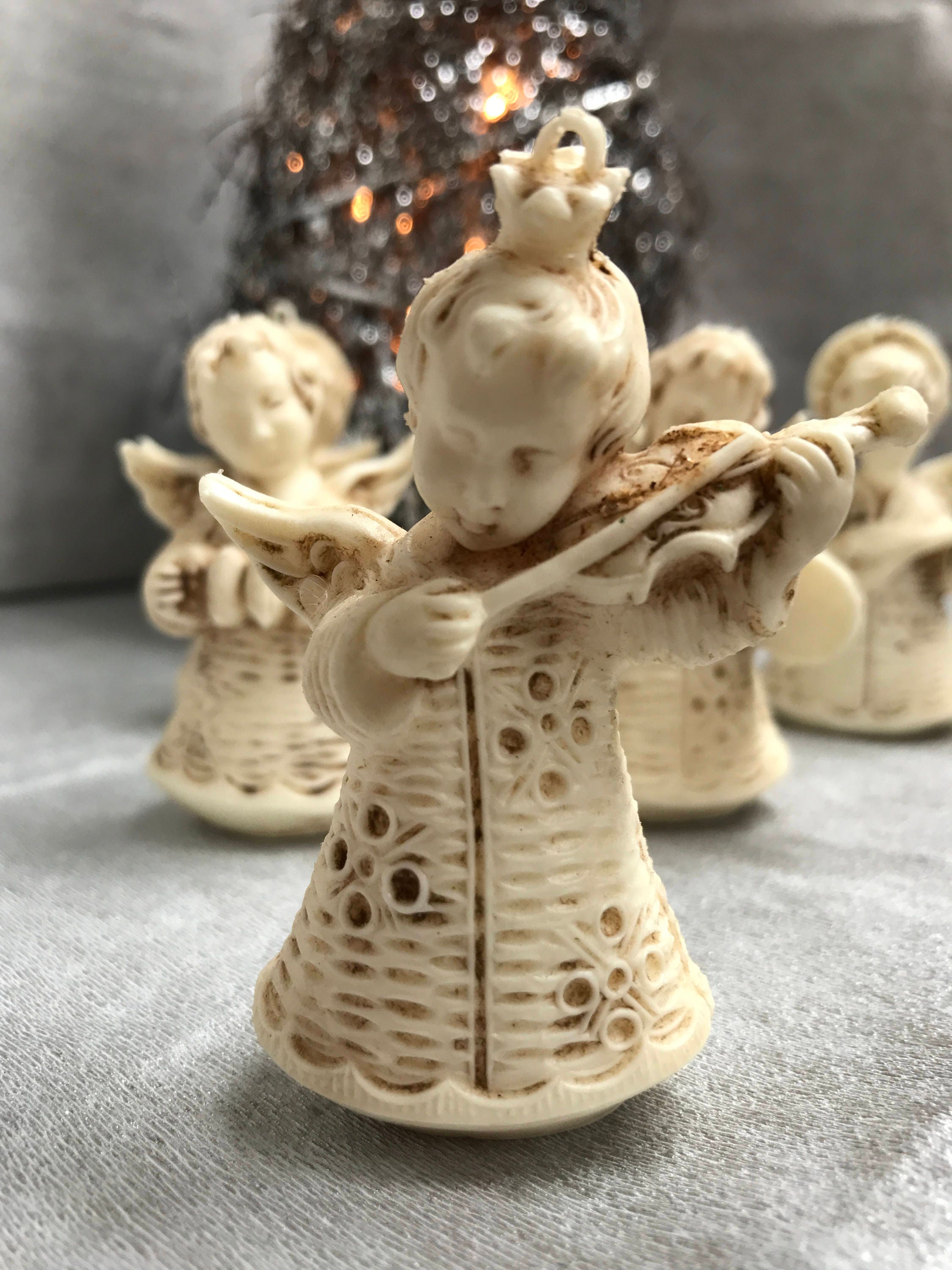 Vintage Angels, Mid century Italian Angels, Christmas Angels, Angel ...