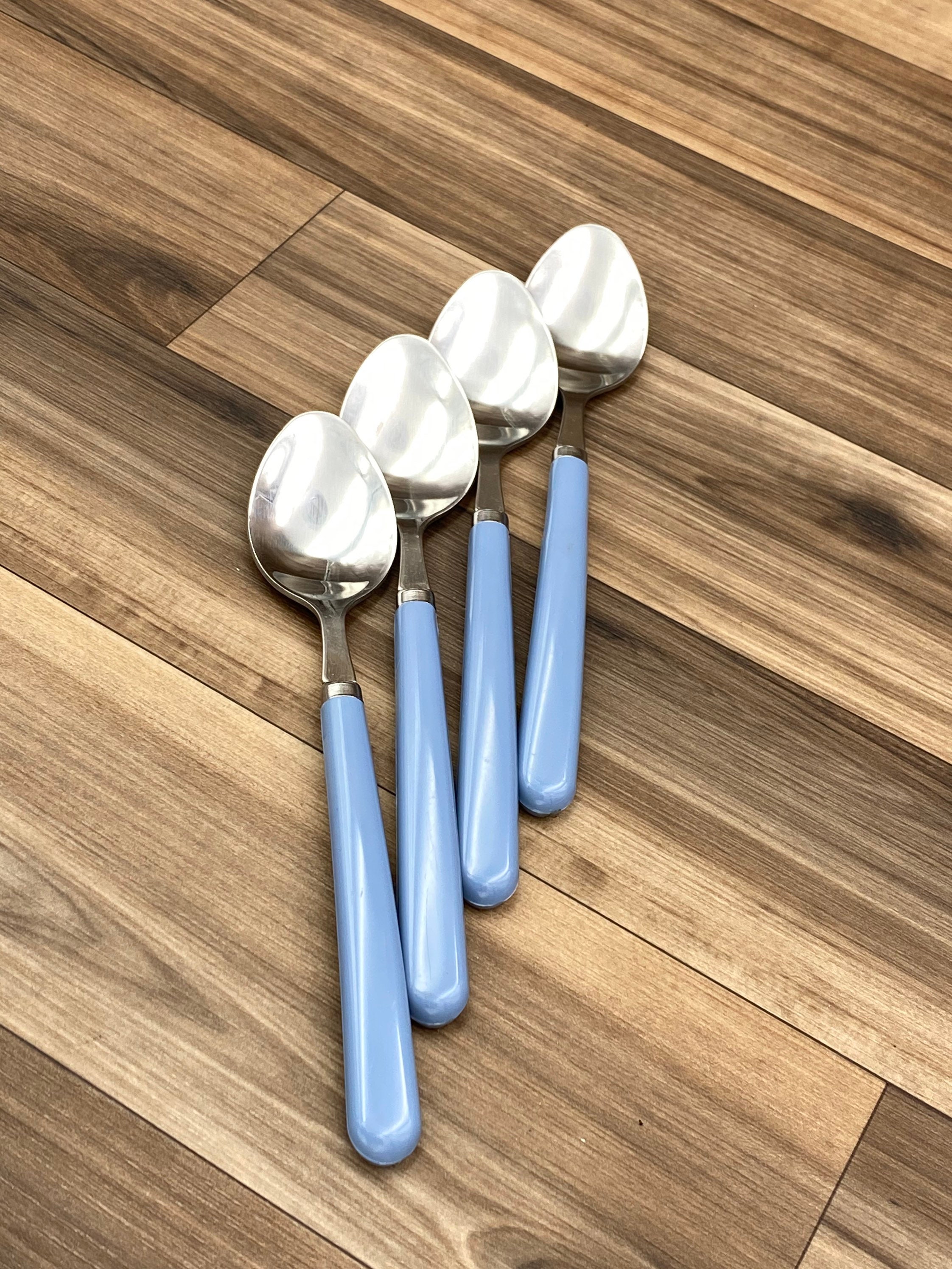 Vintage Flatware set Plastic Handles, Imperial Flatware set Service for ...