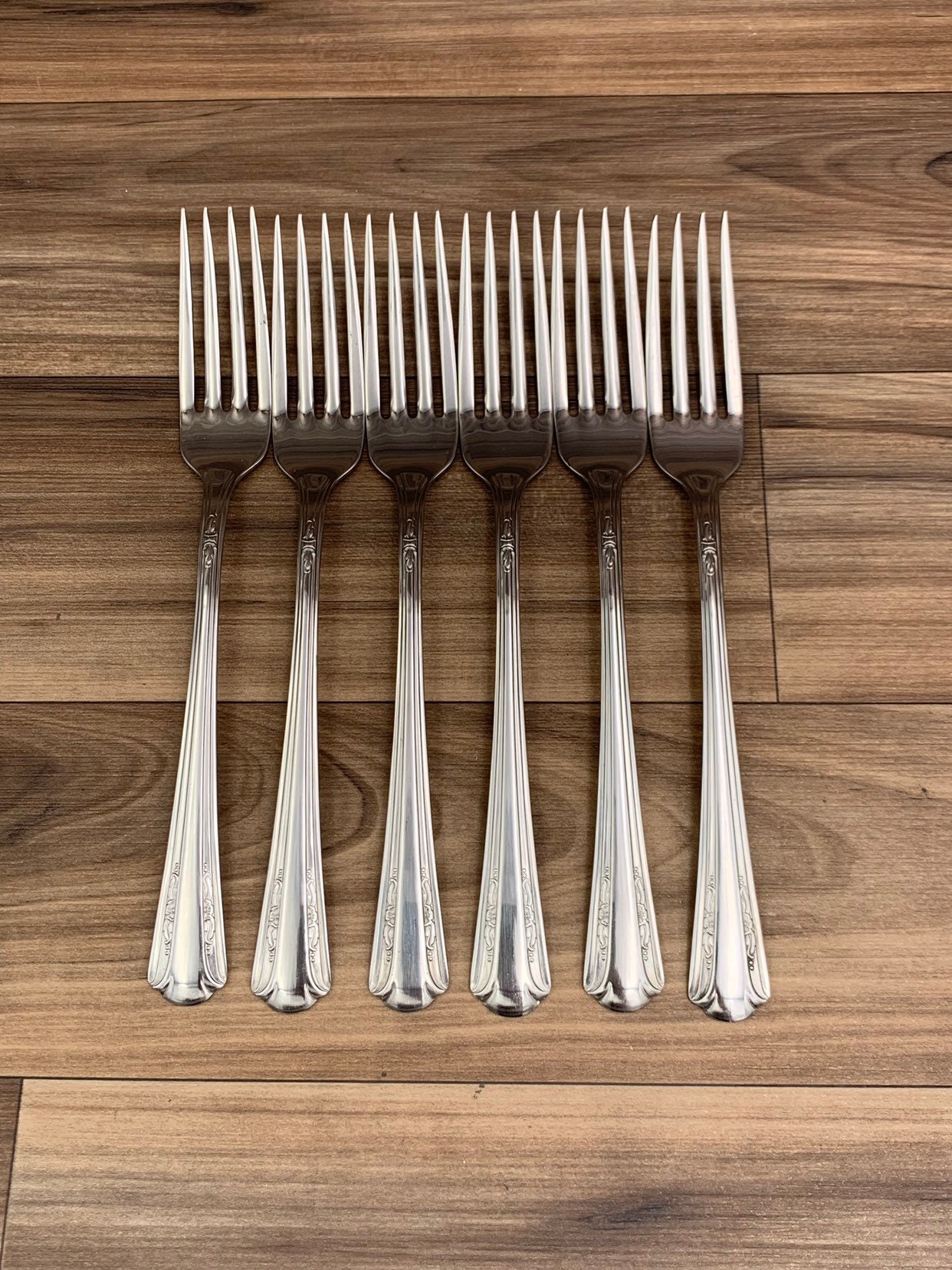 Vintage Stainless Flatware set, Service for 6 Sincerity Silverware set ...