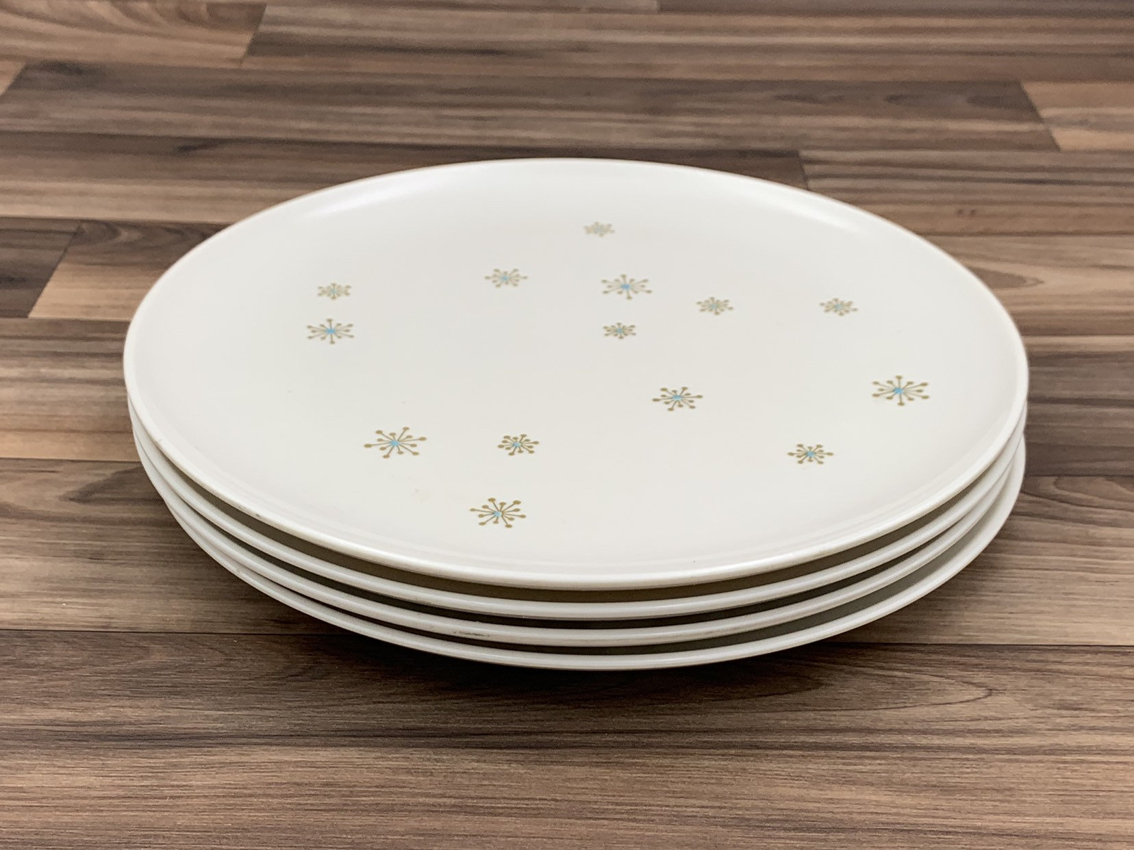 Atomic Melmac Plates, Kaye LaMoyne Melmac Collection Branchell Picnic ...