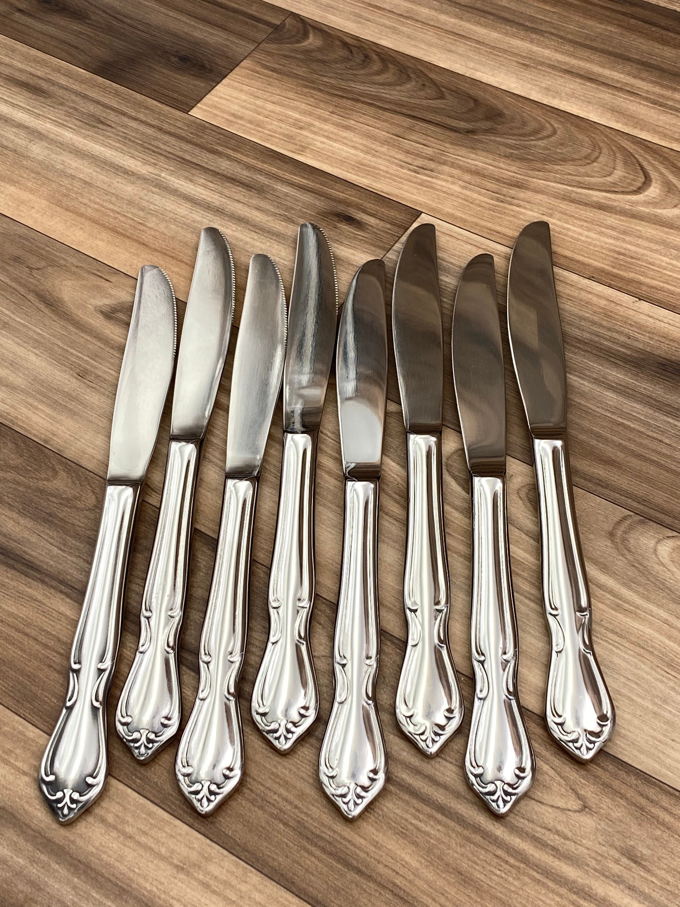Vintage Stainless Flatware Set, Rogers Royal Splendor, Service for 8 ...
