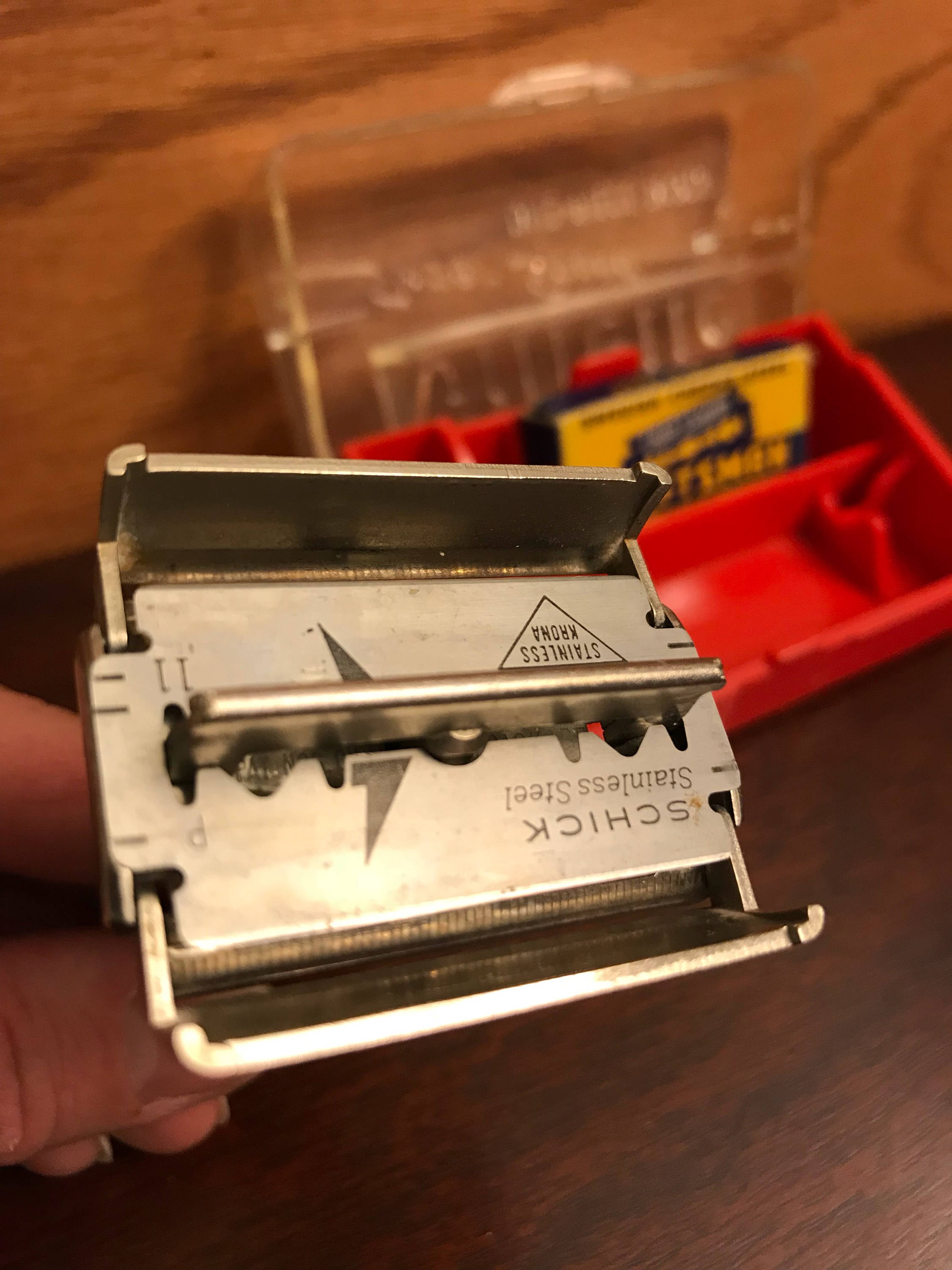 Vintage Gillette Super Speed Razor Set, 1950's Shaving Kit, Collectible ...