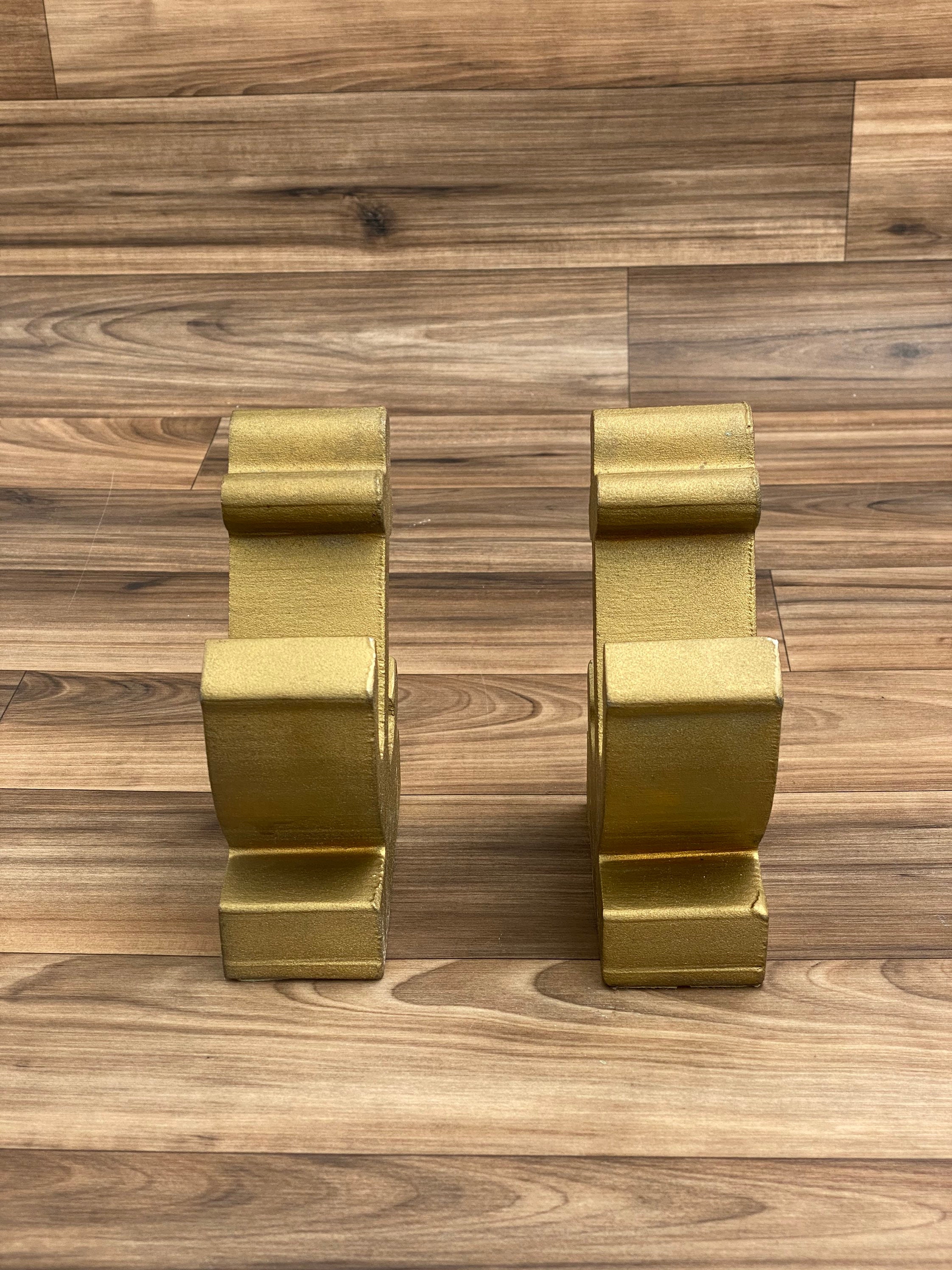 Vintage Anchor Bookends, Cast Iron Nautical Office decor, Man Cave ...