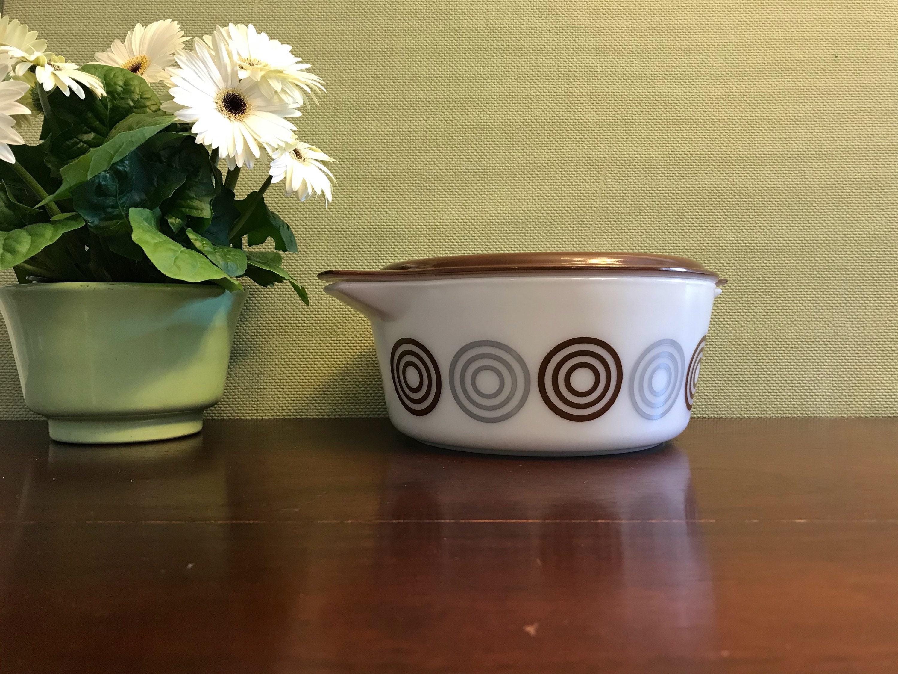 Vintage Pyrex Cosmopolitan Casserole, Pyrex Cinderella Casserole, Pyrex ...