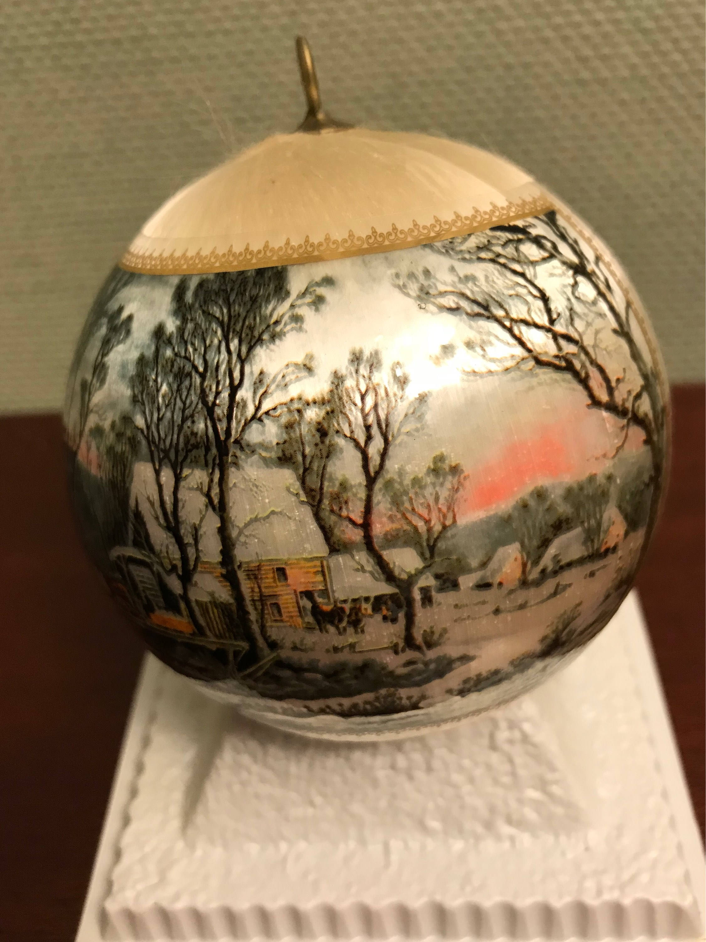 Vintage Collectible Ornaments Christmas Classics Hand Decorated Glass Vintage Collectible Ornaments Christmas Classics Hand Decorated Glass