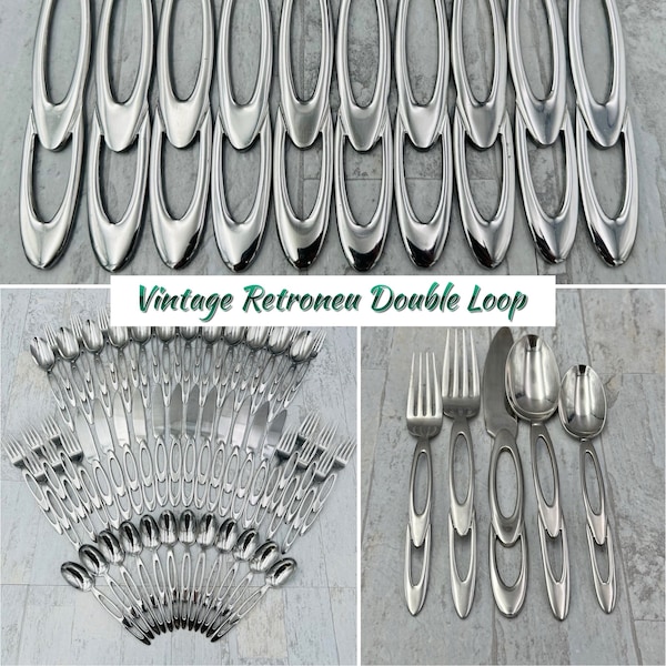 Retroneu Flatware - Etsy