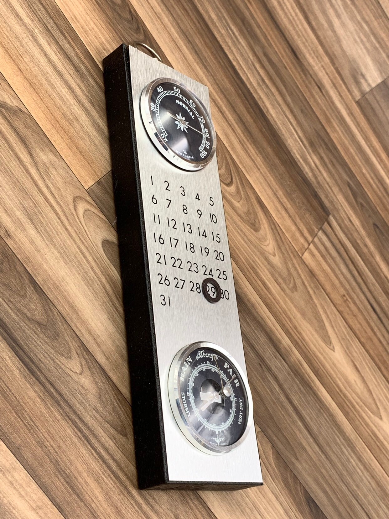 Vintage Weather Station with a perpetual Calendar, collectible Weather ...