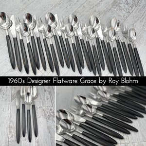 RARE Roy Blohm Designer Flatware Set by Brodrene OYO Norway, Service ...