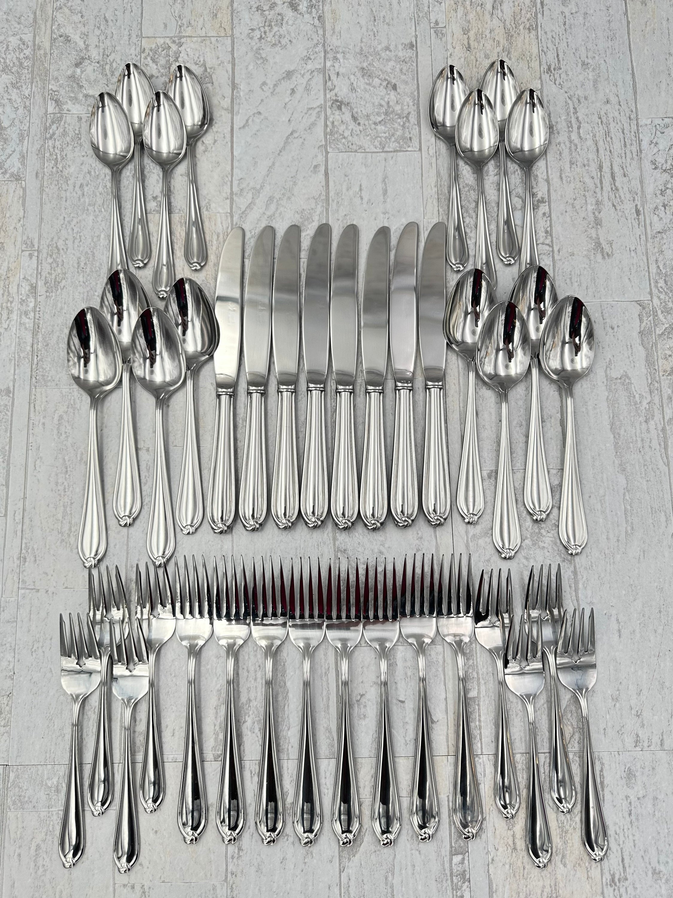 Vintage Stainless Flatware, The Cellar high quality Silverware set