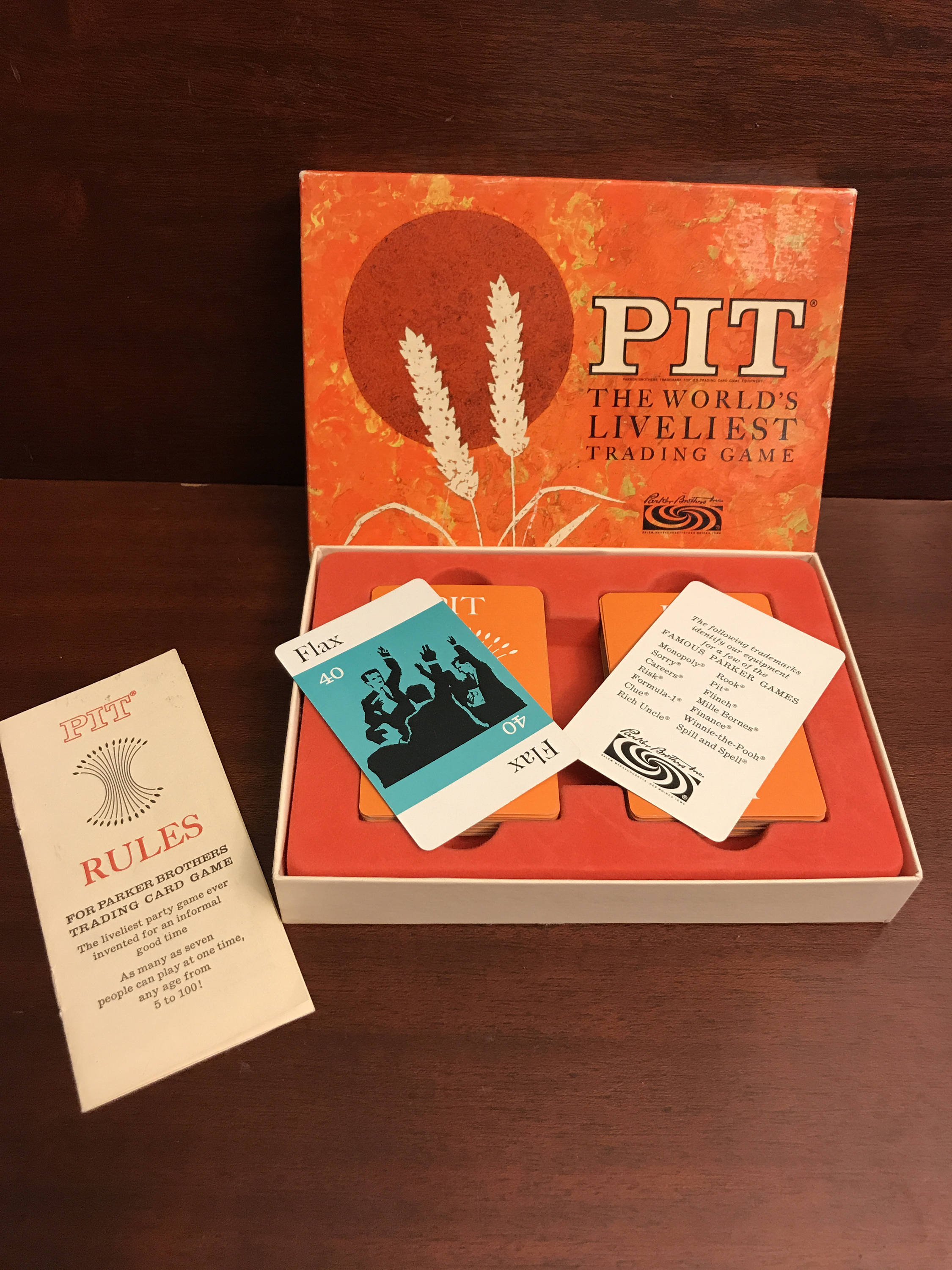 Vintage Pit Game, Card game, 1960s Pit Game, Complete Game of Pit ...