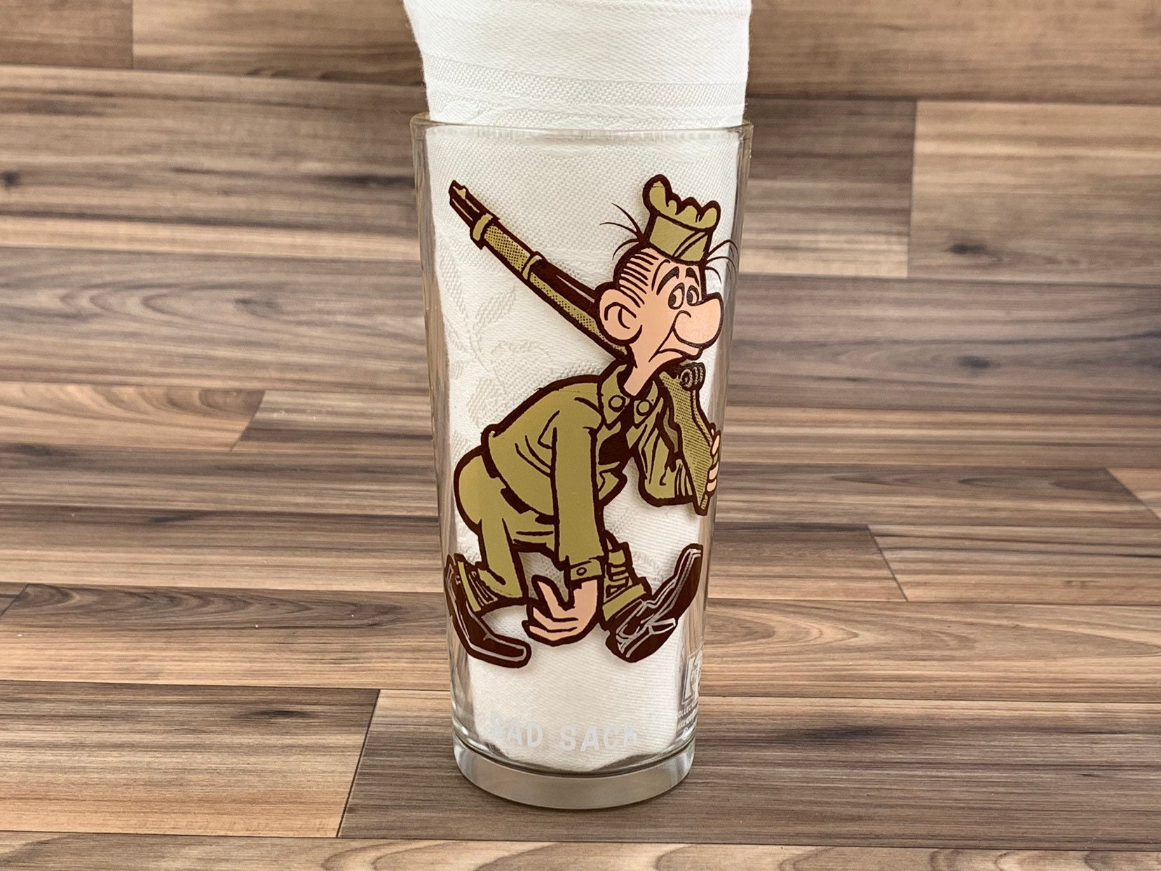 Vintage Pepsi Glass Sad Sack Harvey Cartoon collectible Pepsi glass ...