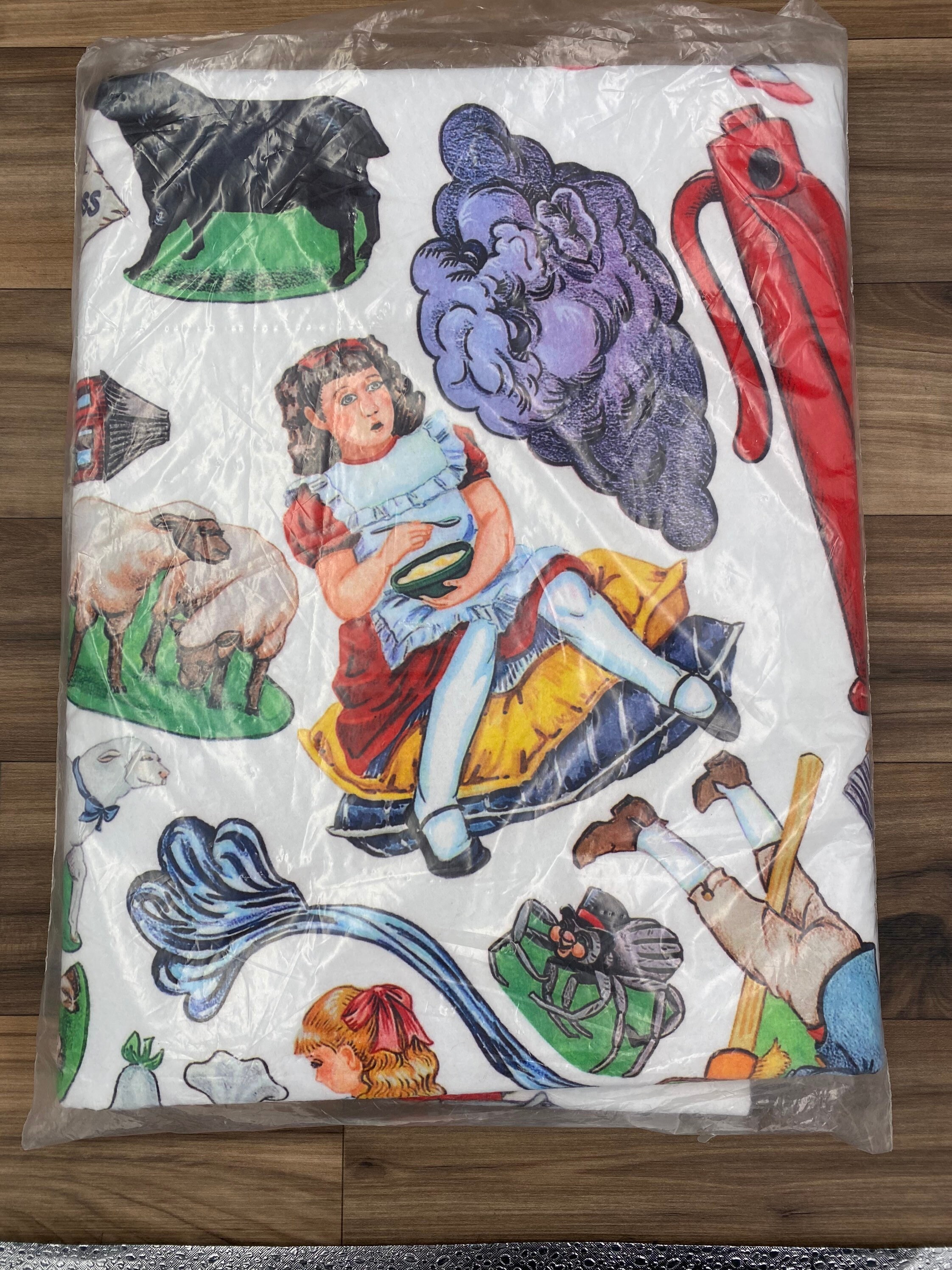 Vintage Nursery Rhymes Flannel graph set, The Story Teller, Mother ...