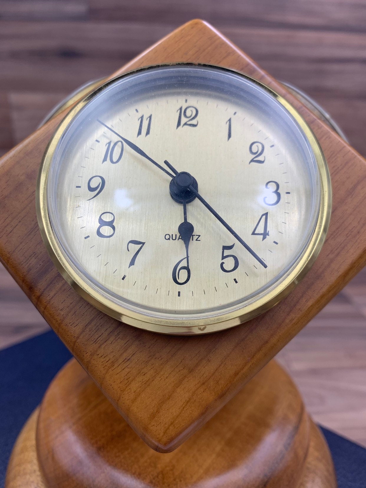 Rare Myrtlewood Clock Barometer Thermometer, collectible Weather ...
