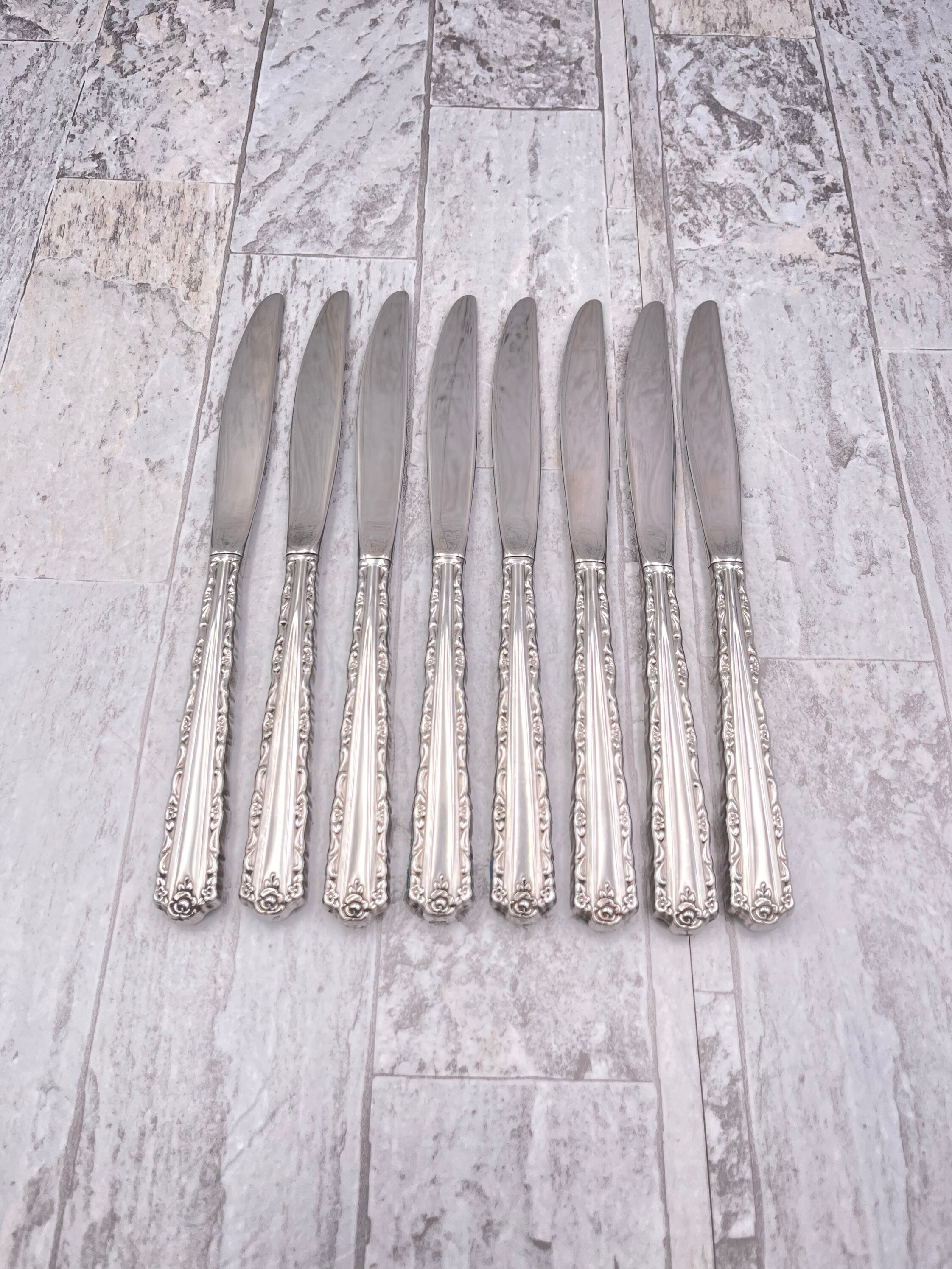Oneida Cherie Deluxe Stainless Flatware set, Service for 8 in Storage ...