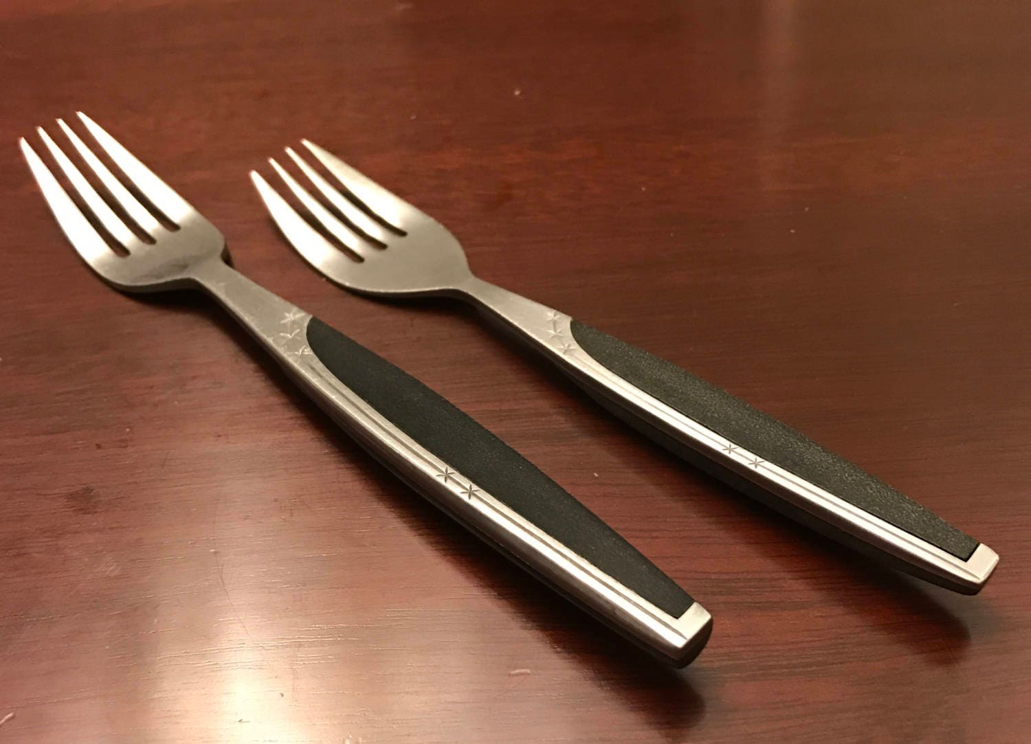 Atomic MidCentury Modern Mar-Crest Flatware, replacement forks, Rare ...