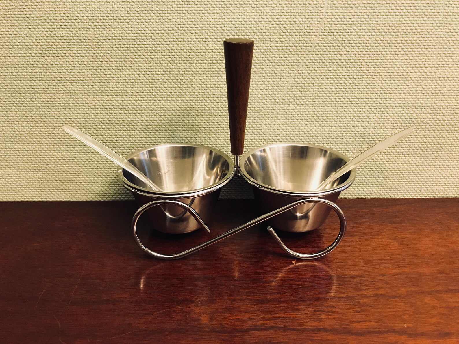 Vintage Condiment Set Danish Modern Condiment Set Teak Wood | Etsy