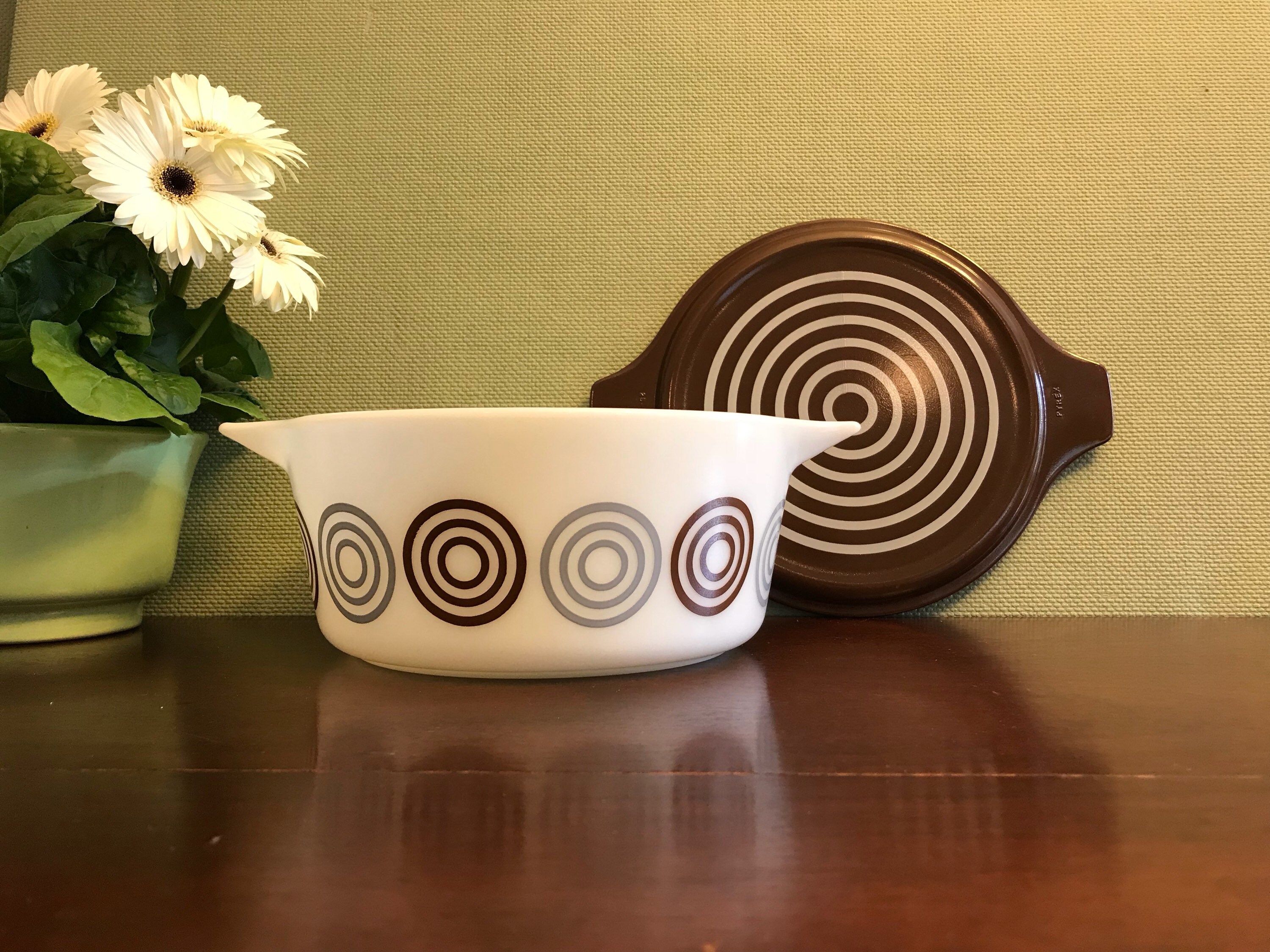 Vintage Pyrex Cosmopolitan Casserole, Pyrex Cinderella Casserole, Pyrex ...