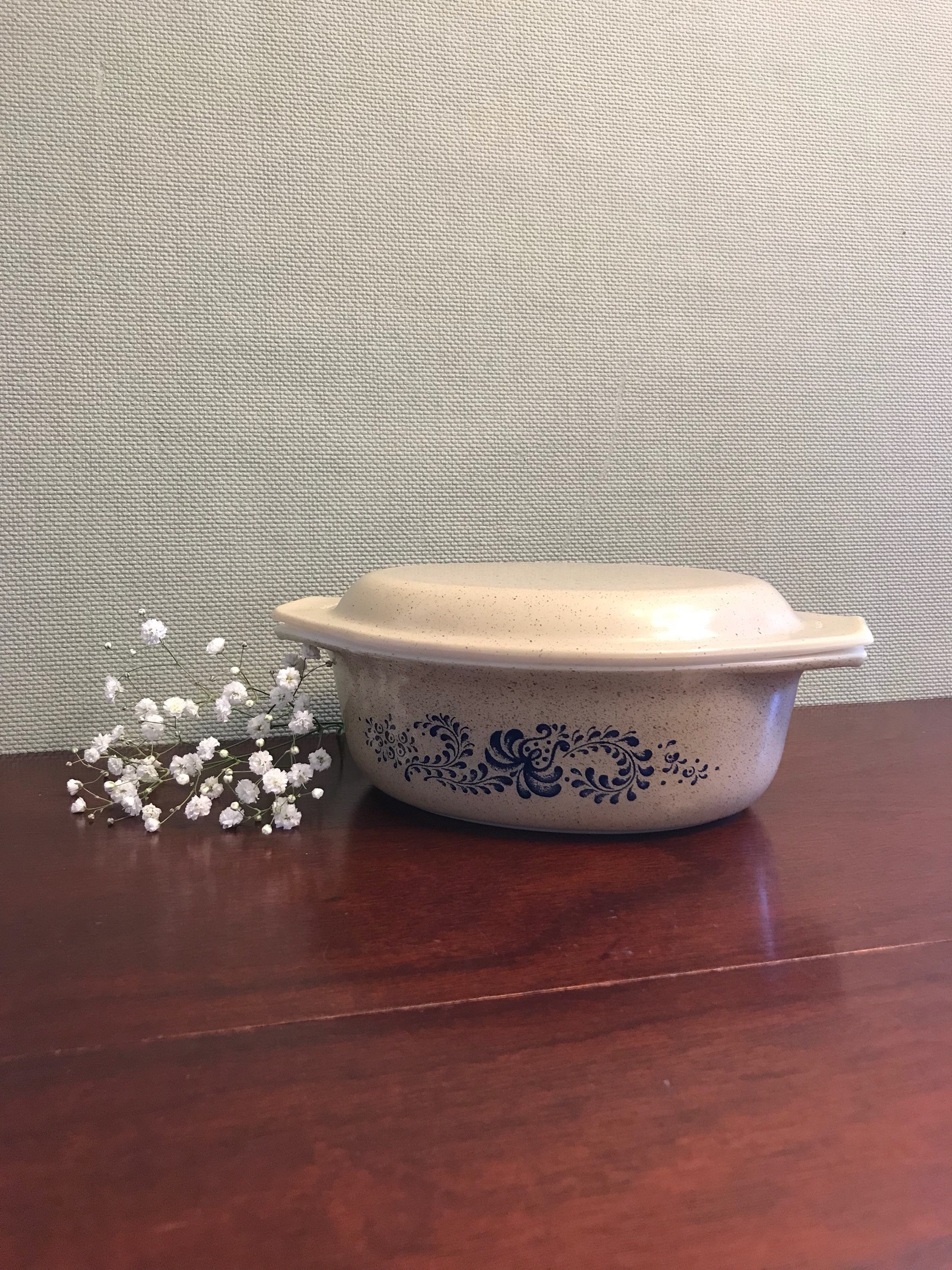 Vintage Pyrex Homestead Casserole, Pyrex Cinderella 043 Casserole, oval ...