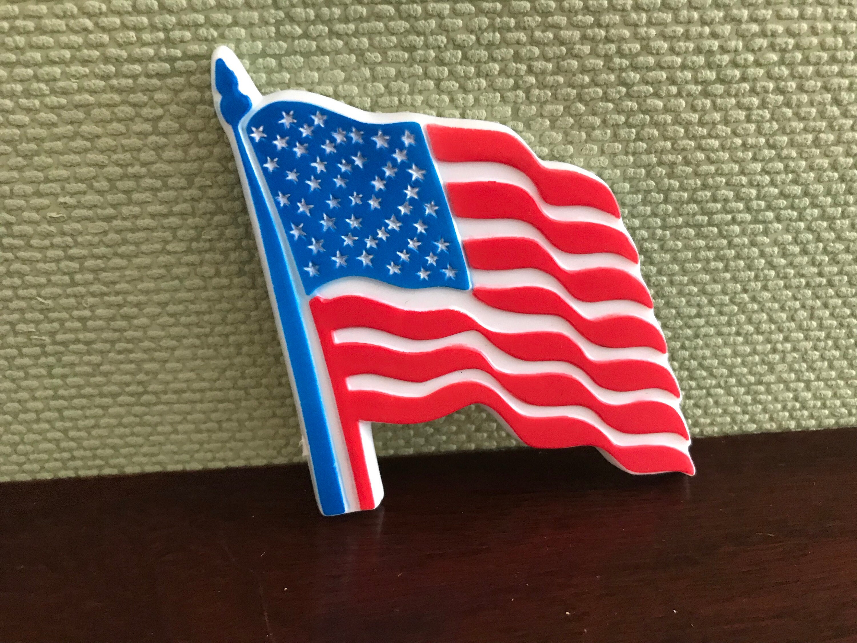 Vintage Wilton Cake topper American Flag cake top Patiotic cake topper ...