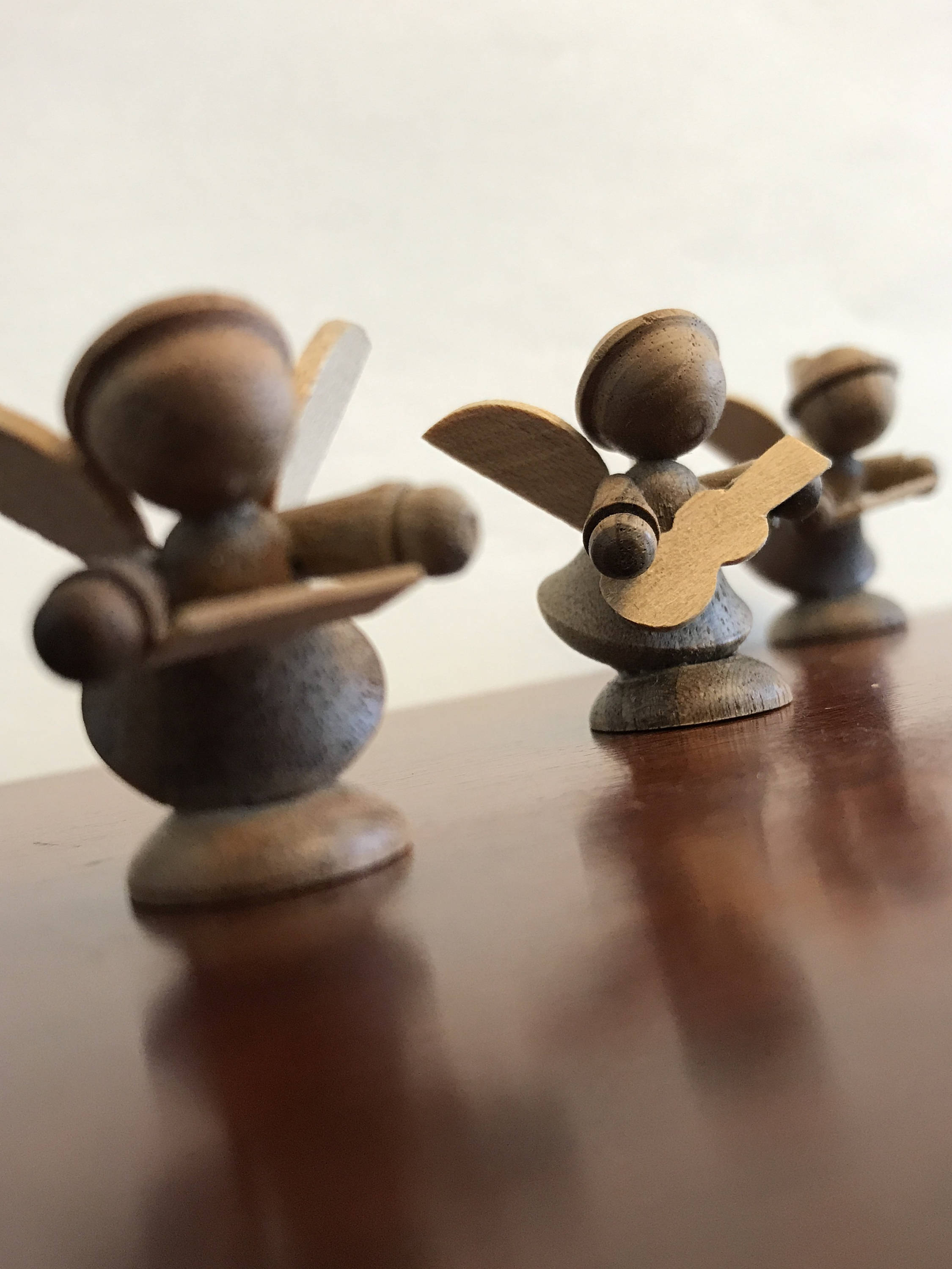 Vintage Miniature Angels, German Angel musicians, Christmas Angels ...