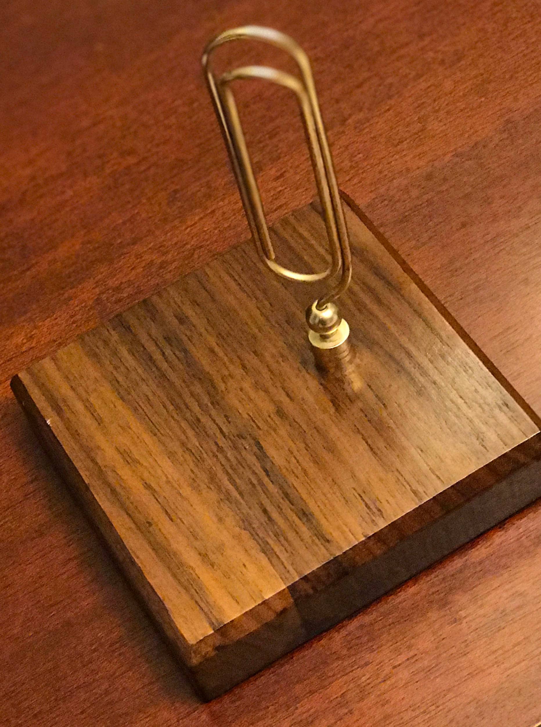 Retro Office, paper clip note holder, receipt organizer, vintage office ...