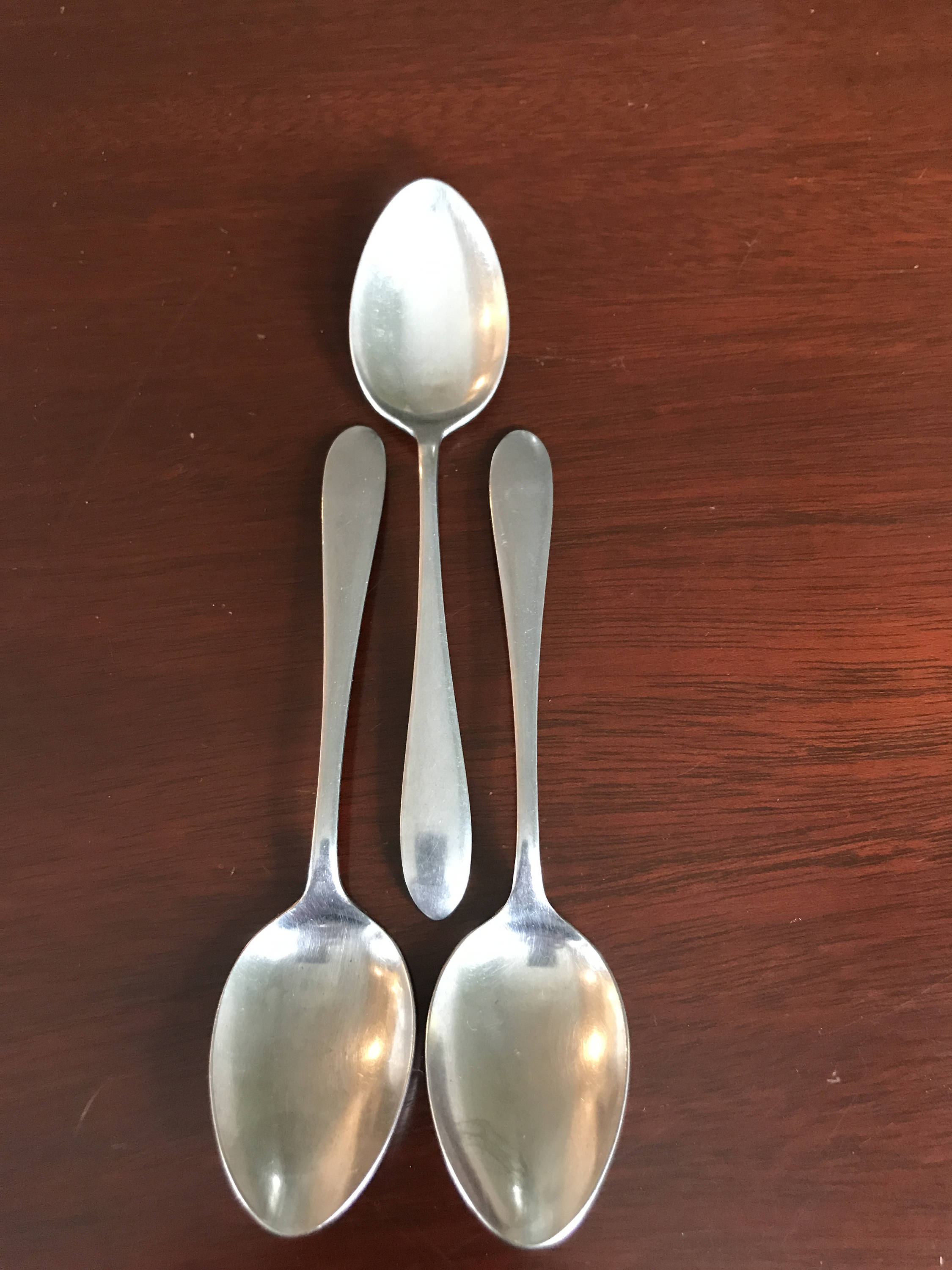 Mid Century Teaspoons Desco Occupied Japan, Stainless Steel Teaspoons ...